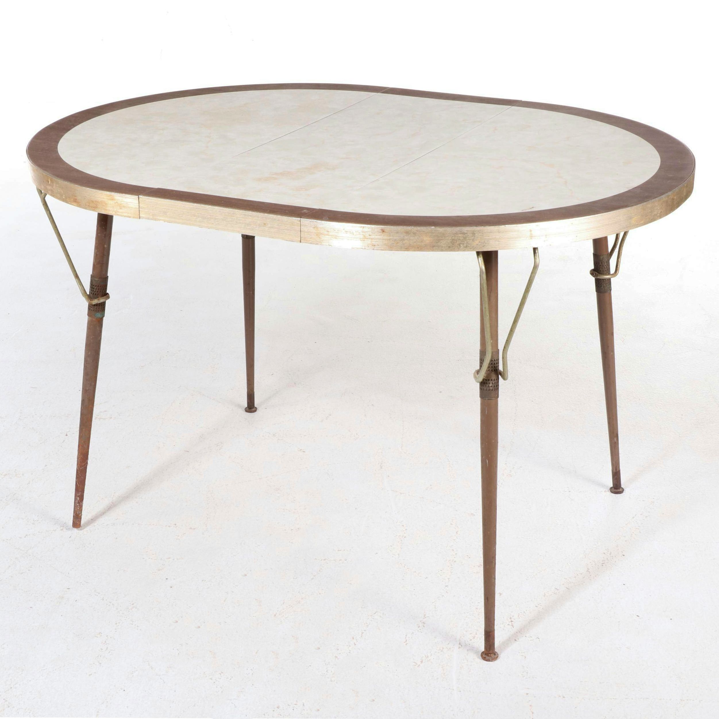 Mid Century Modern Style Formica Top Kitchen Table, Mid-20th Century ...