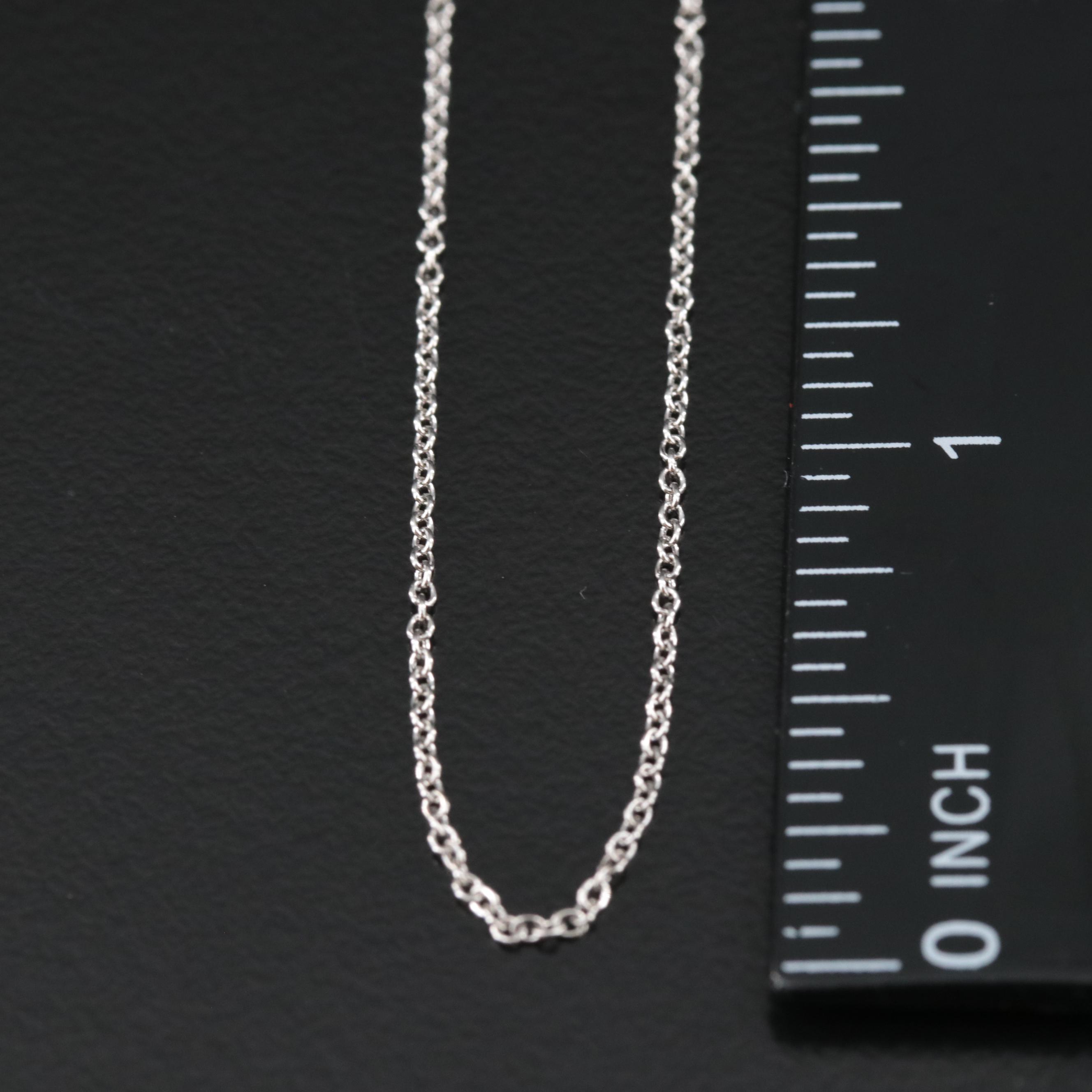 Platinum Cable Chain Necklace | Everything But The House