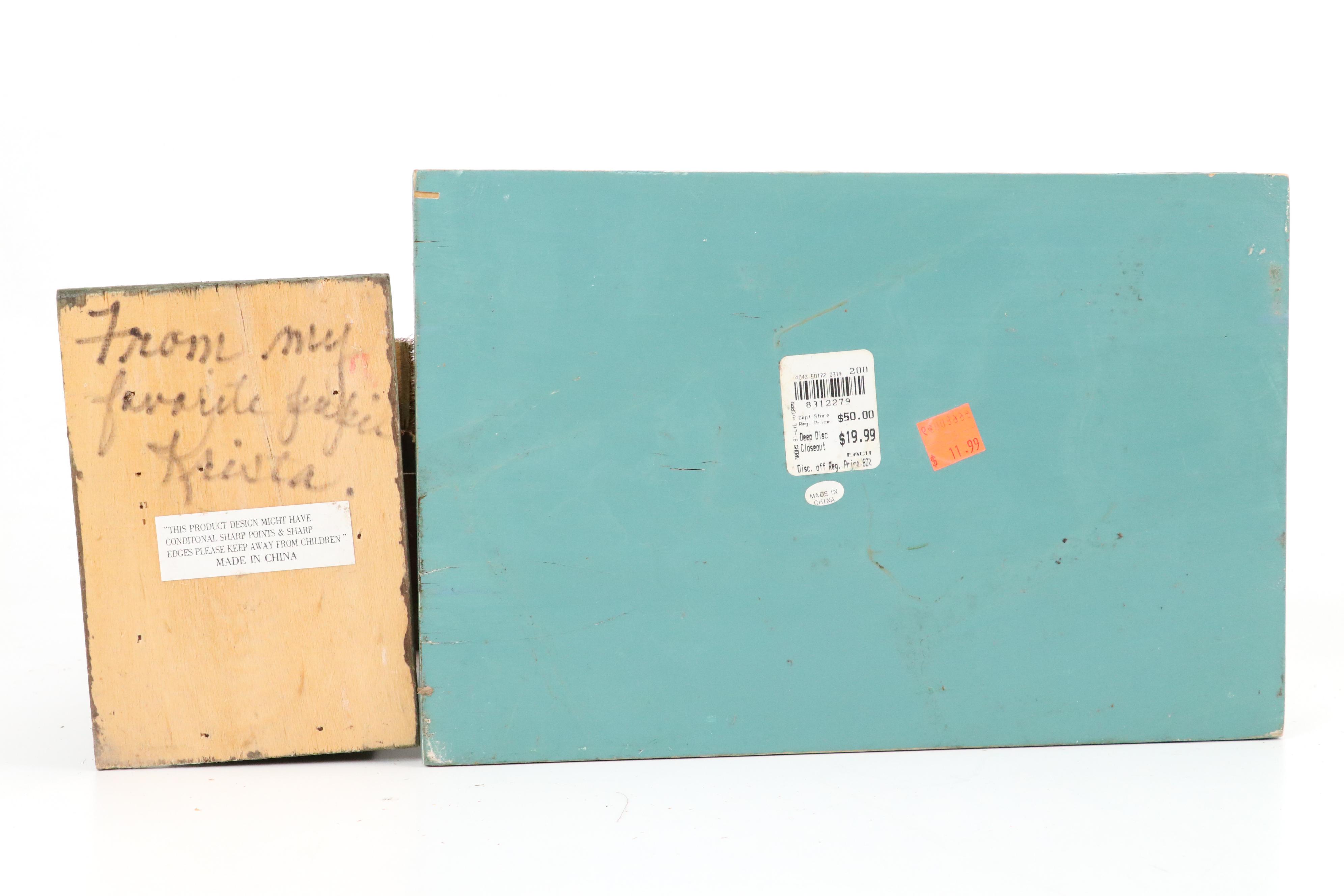 The Kathy Hatch Collection Painted Wood Birdhouse and More Varied ...