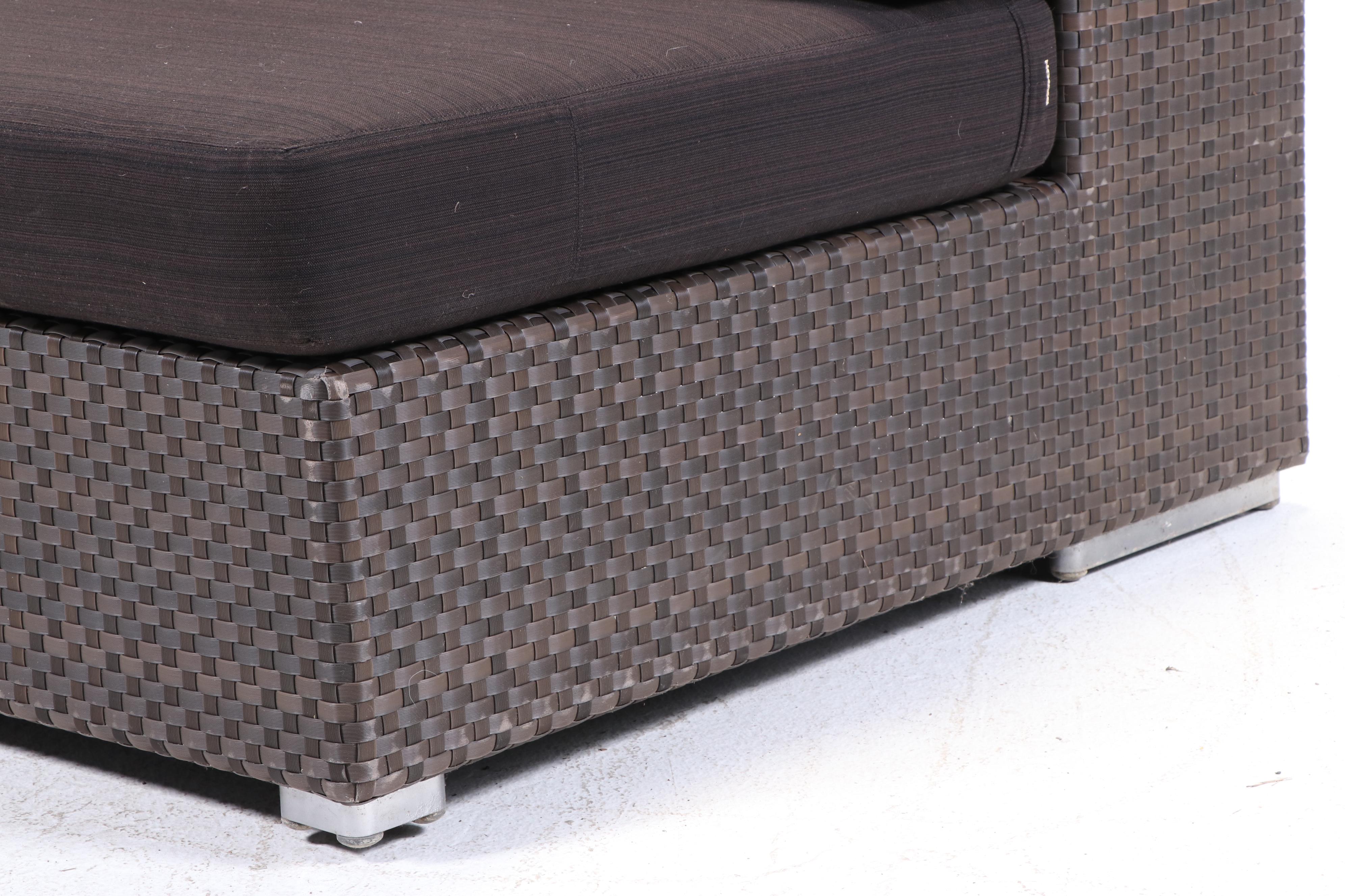 Dedon Contemporary Patio Sectional Sofa | Everything But The House