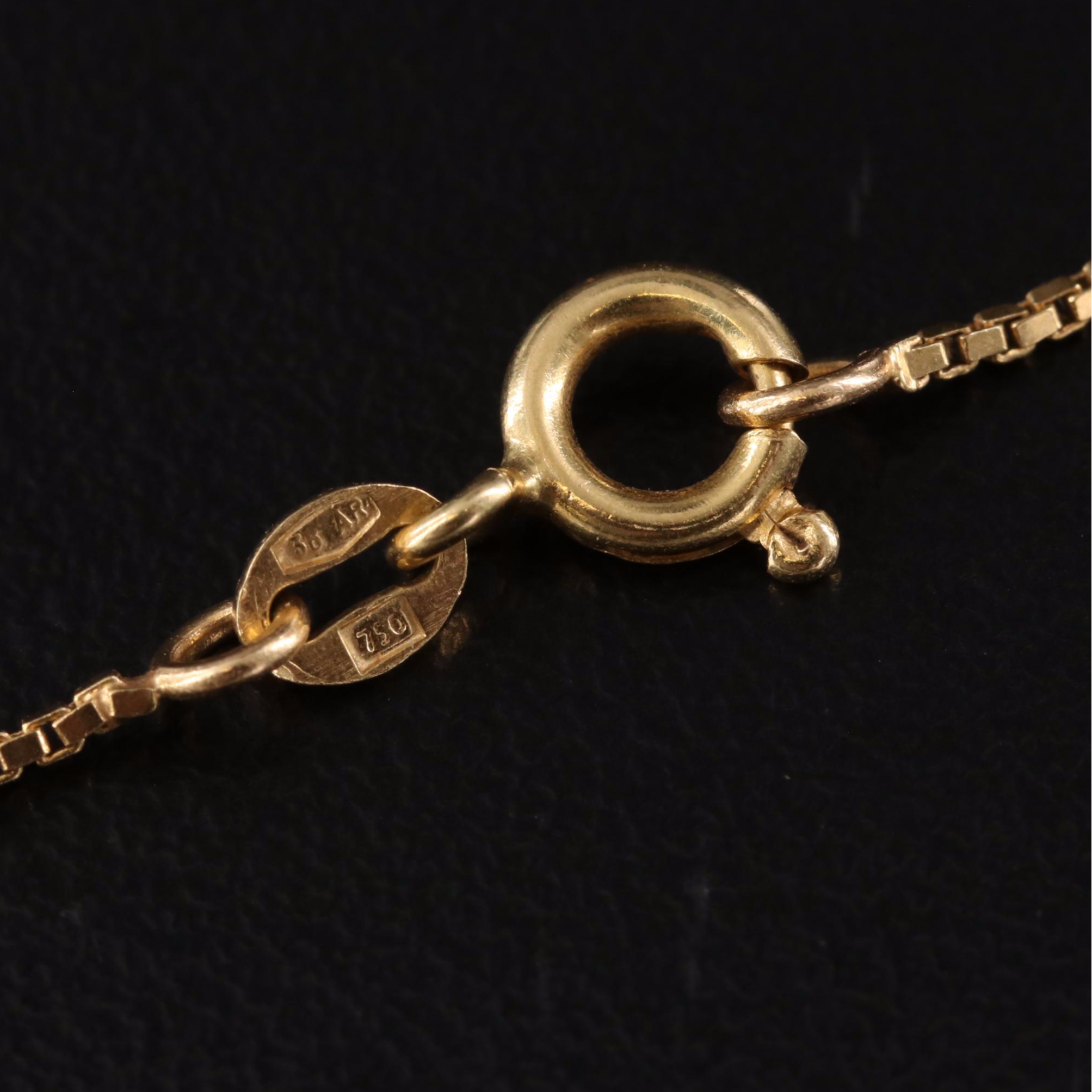 18K Box Chain Necklace | Everything But The House