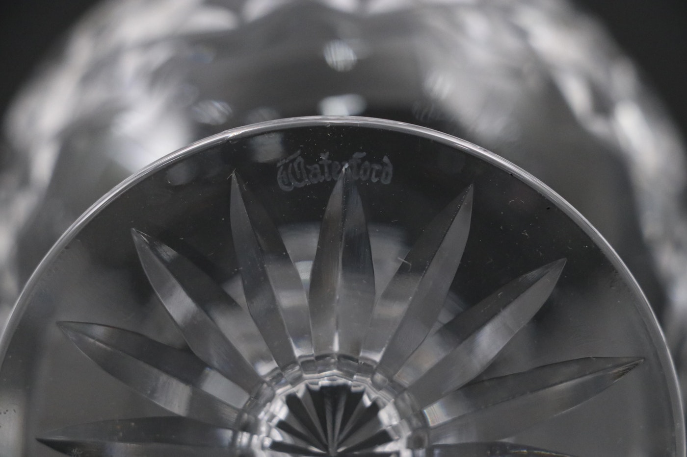 Waterford Crystal Lismore Brandy Glasses Mid To Late 20th Century
