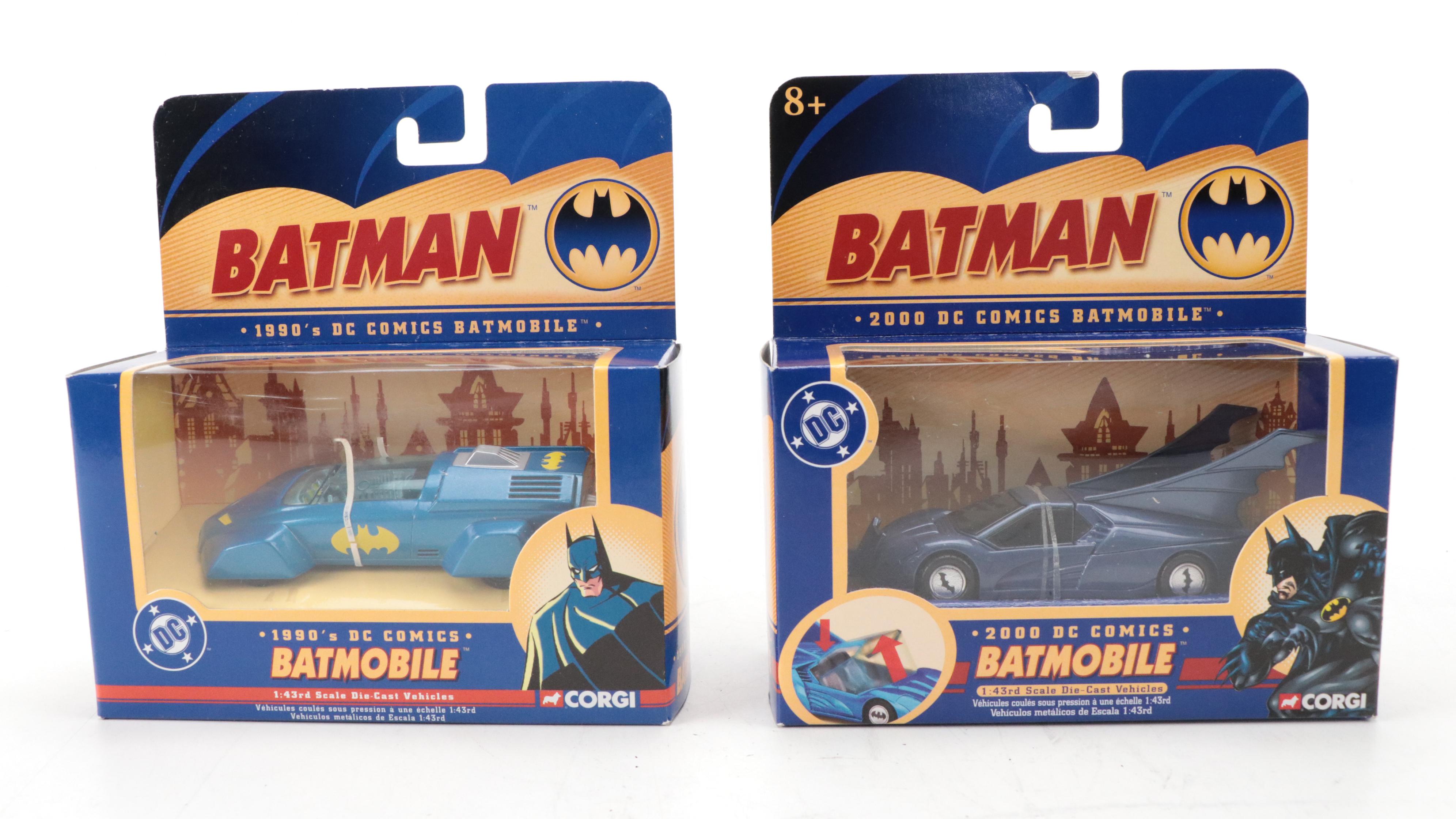 Corgi DC Comics "Batmobile" and "Two-Face" Toy Cars, 2004–2005 ...