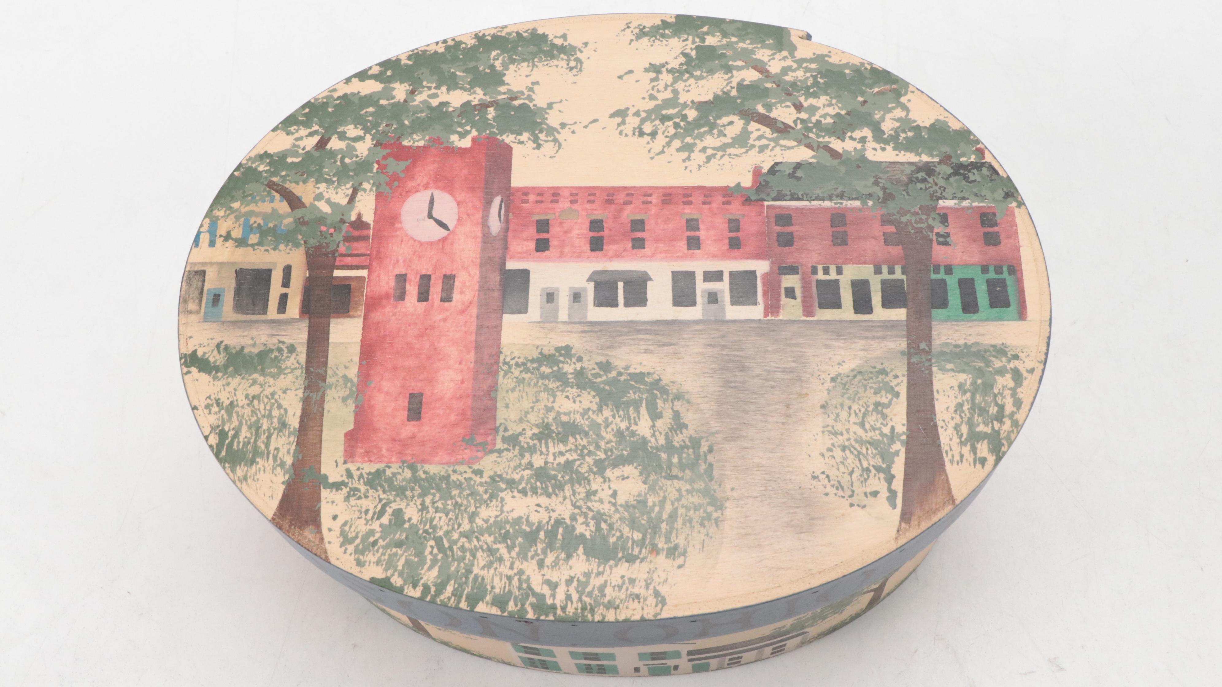 Ohio Amish Country Hand-Painted Wooden Boxes with Jie Verkstad Pottery ...