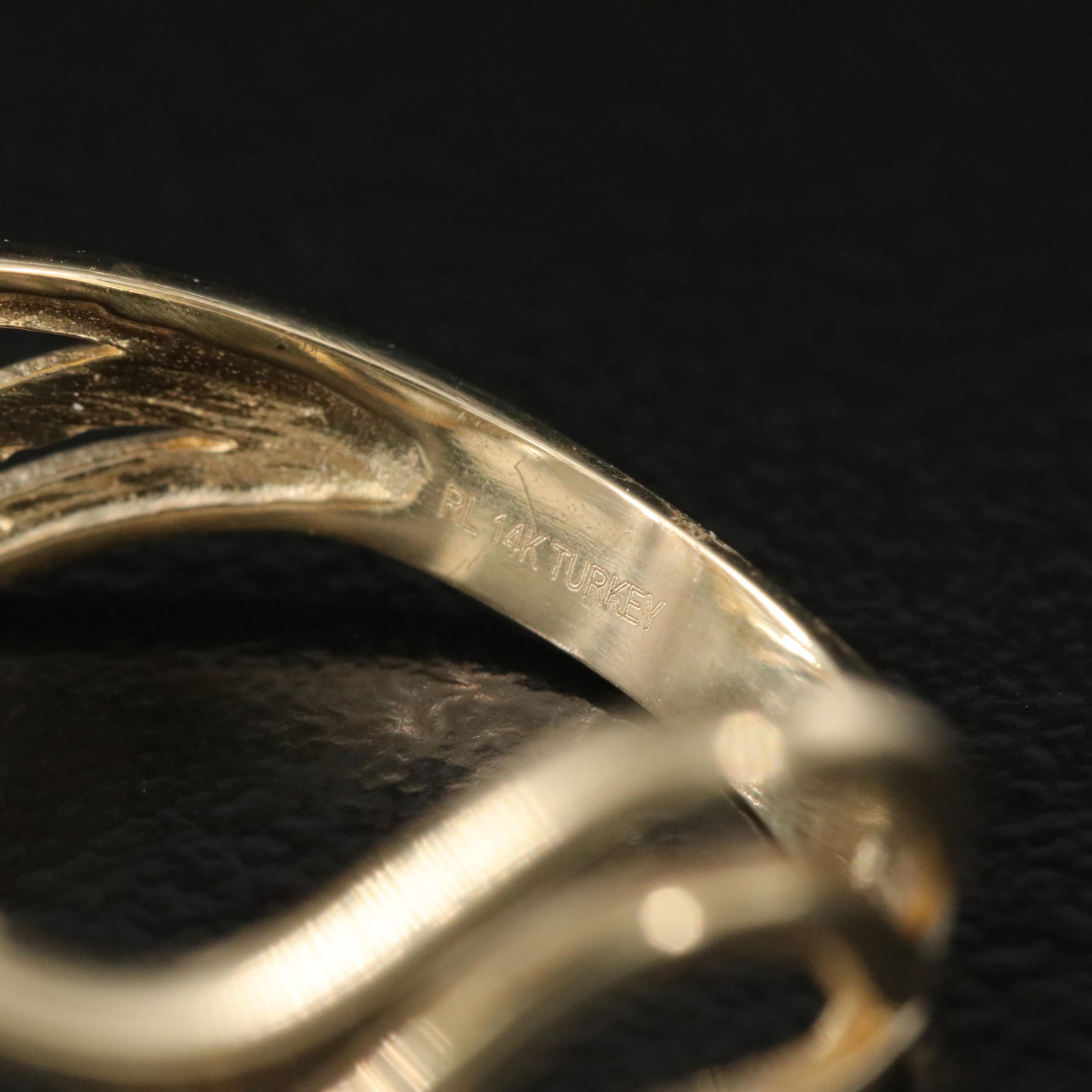 14K Wave Ring | EBTH
