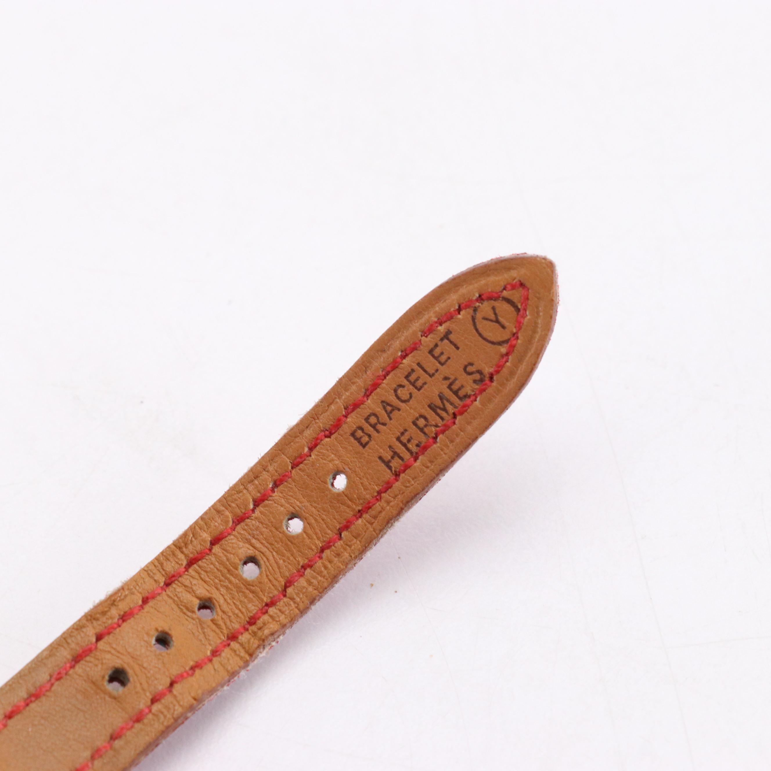 Hermès Kelly Lock Watch in Leather with Box | EBTH