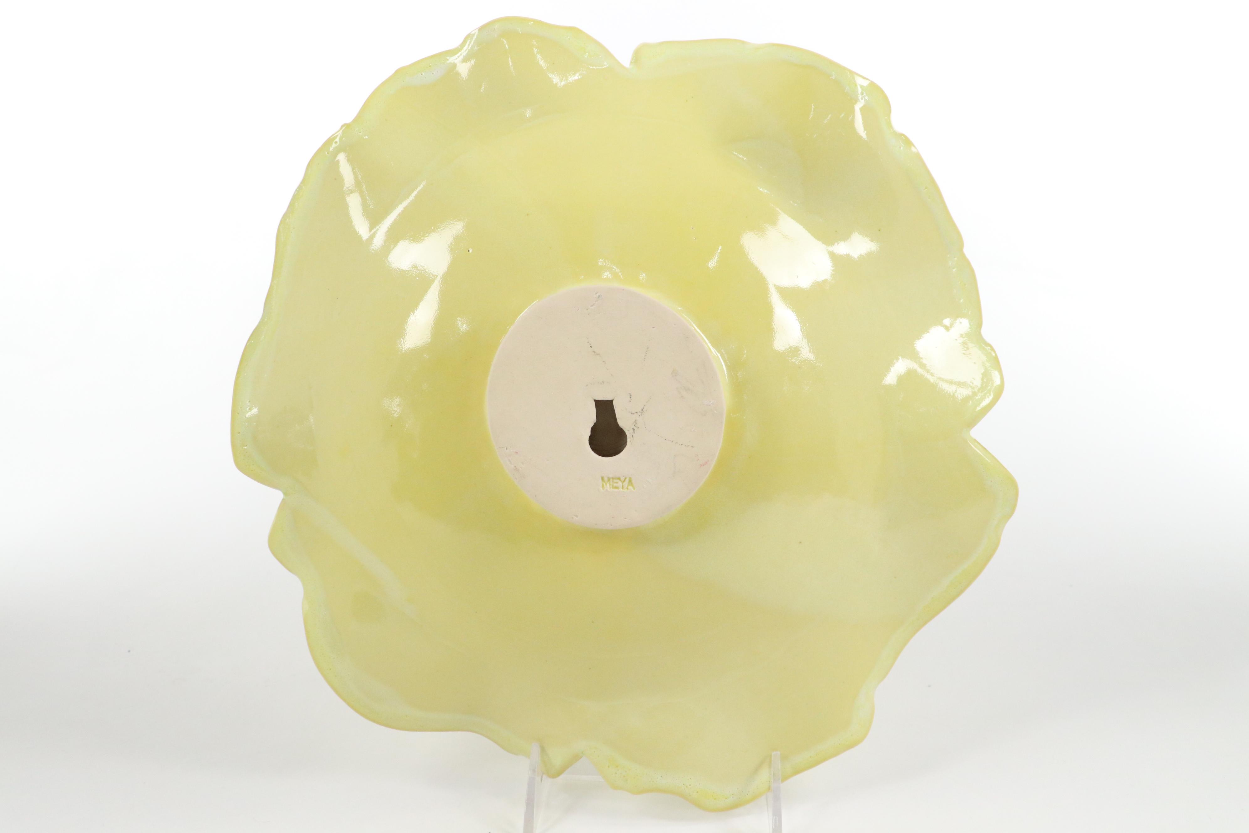 Amy Meya Ceramic Flower Plaques | Everything But The House