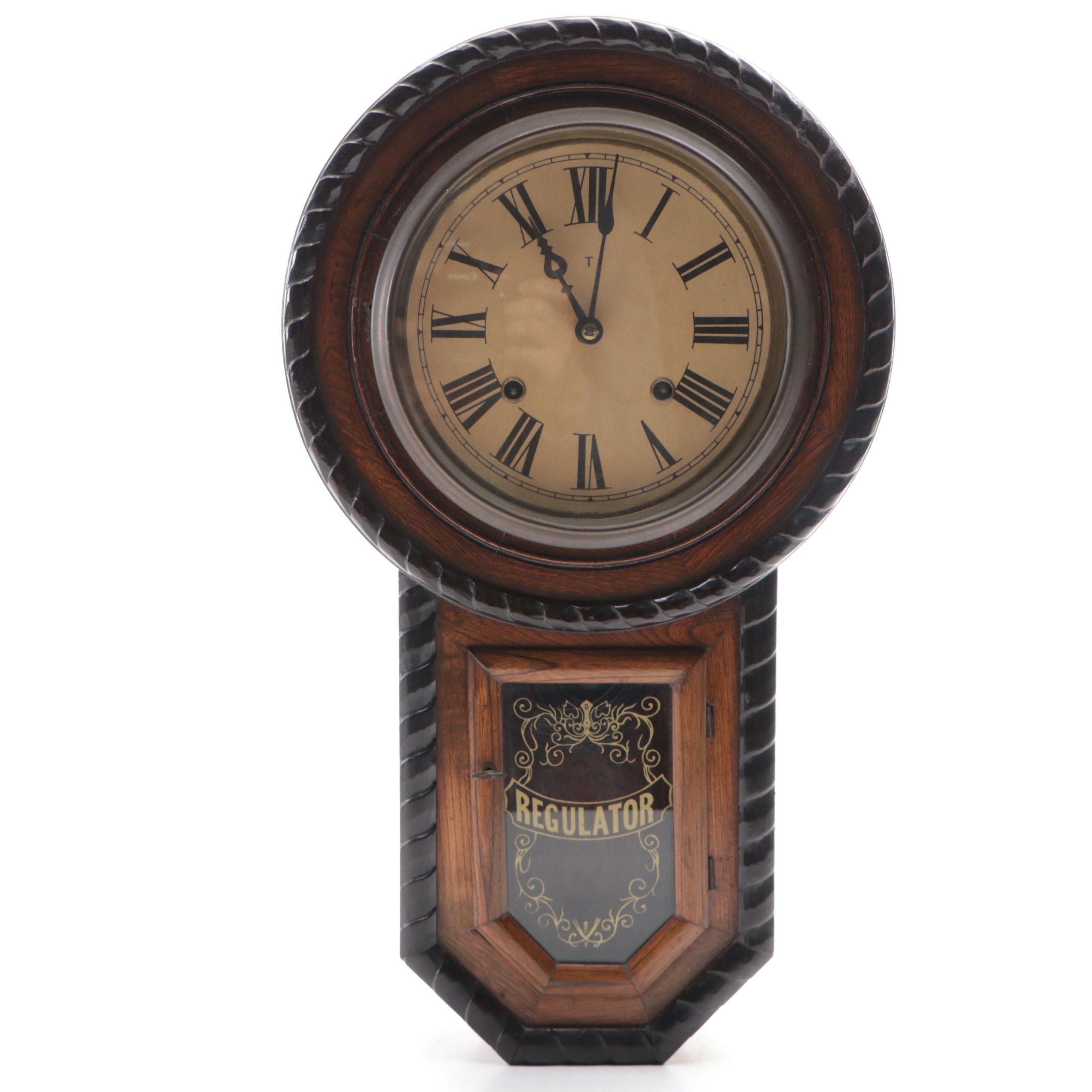 Takano's Clock Factory Japanese Regulator Clock, Early 20th Century | EBTH