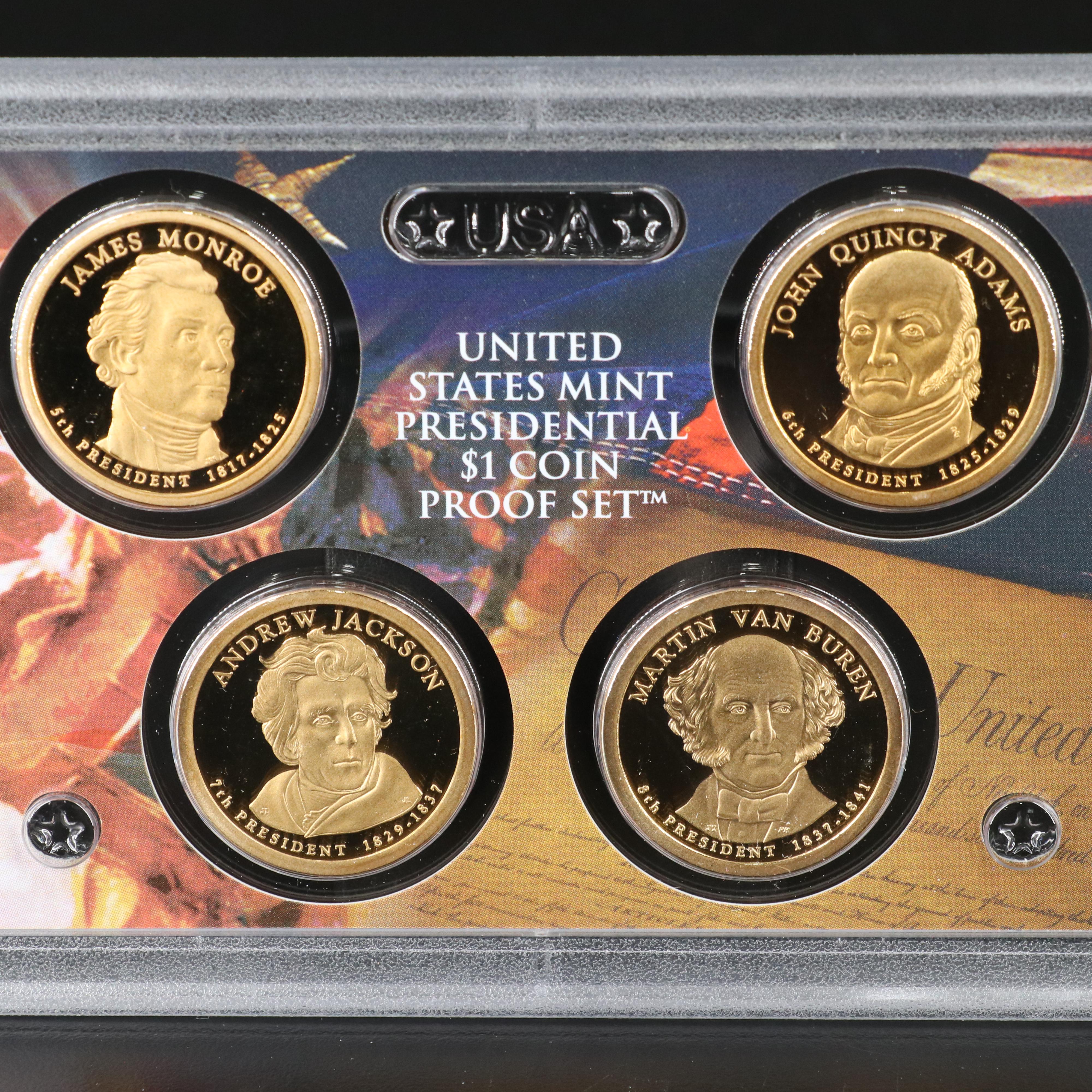 Group of Fifteen Presidential Dollar Proof Sets | EBTH