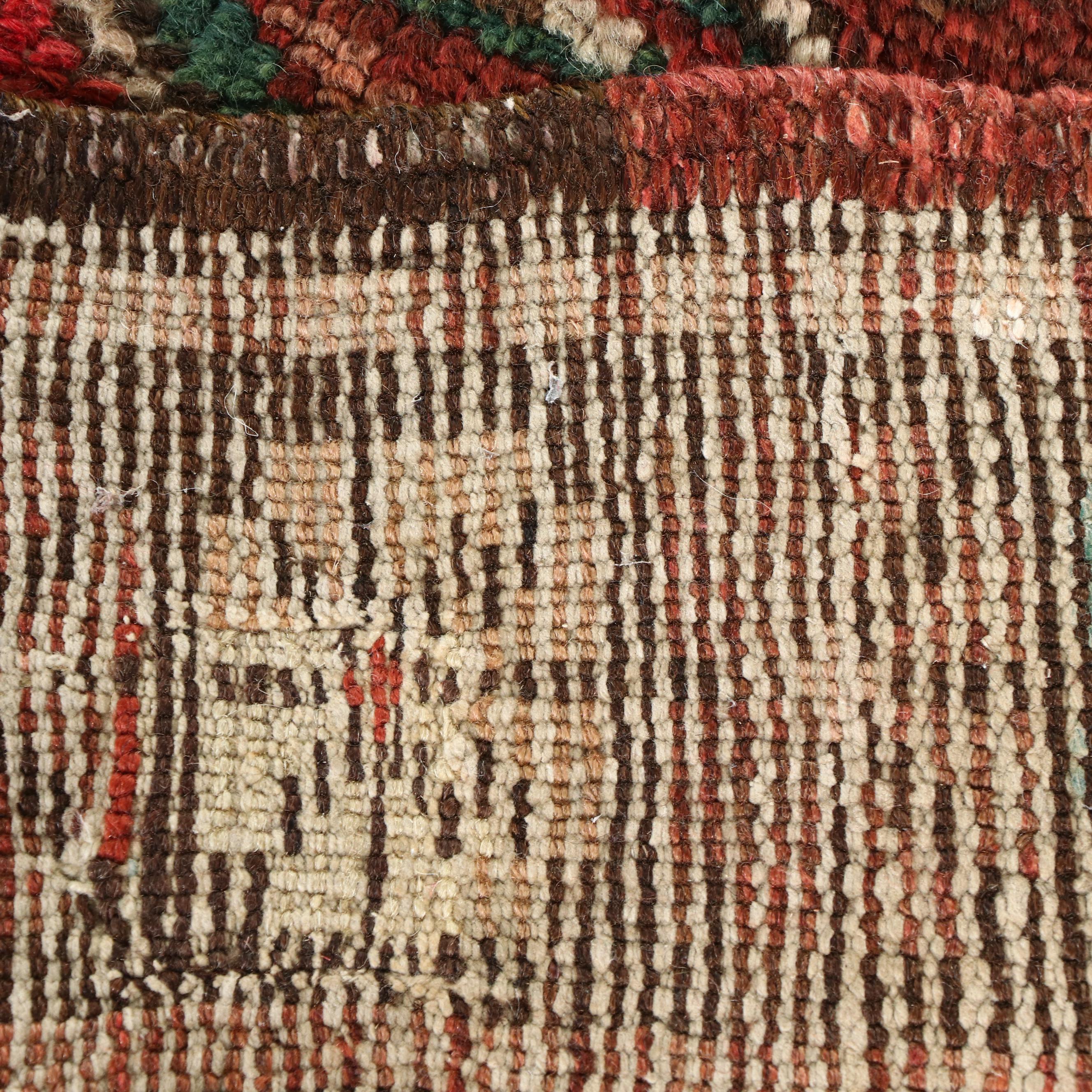 4'4 x 7'3 Hand-Knotted Azerbaijani Genje Area Rug | Everything But The ...