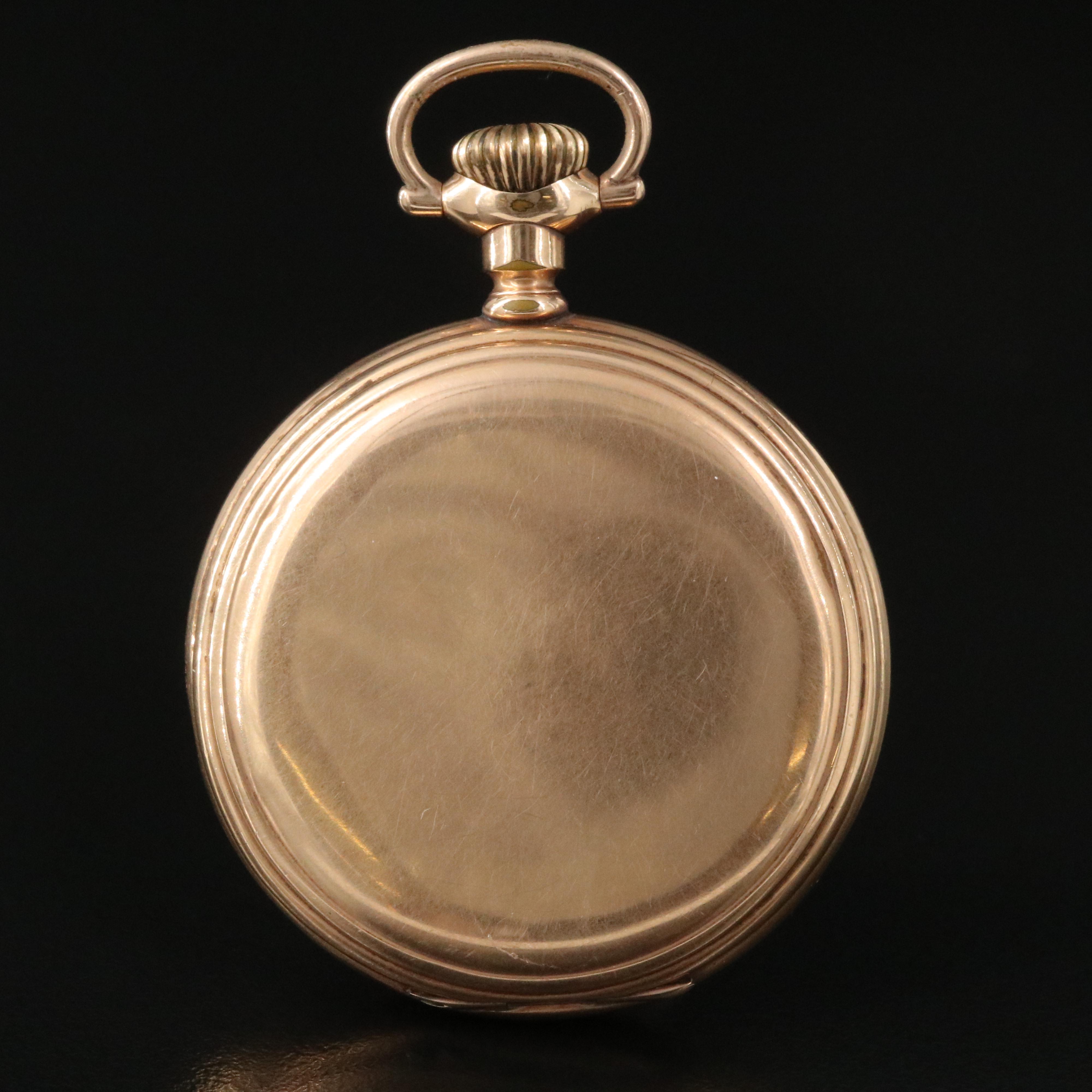 1913 Hamilton Double Sunk Dial Railroad Grade Pocket Watch | Everything ...