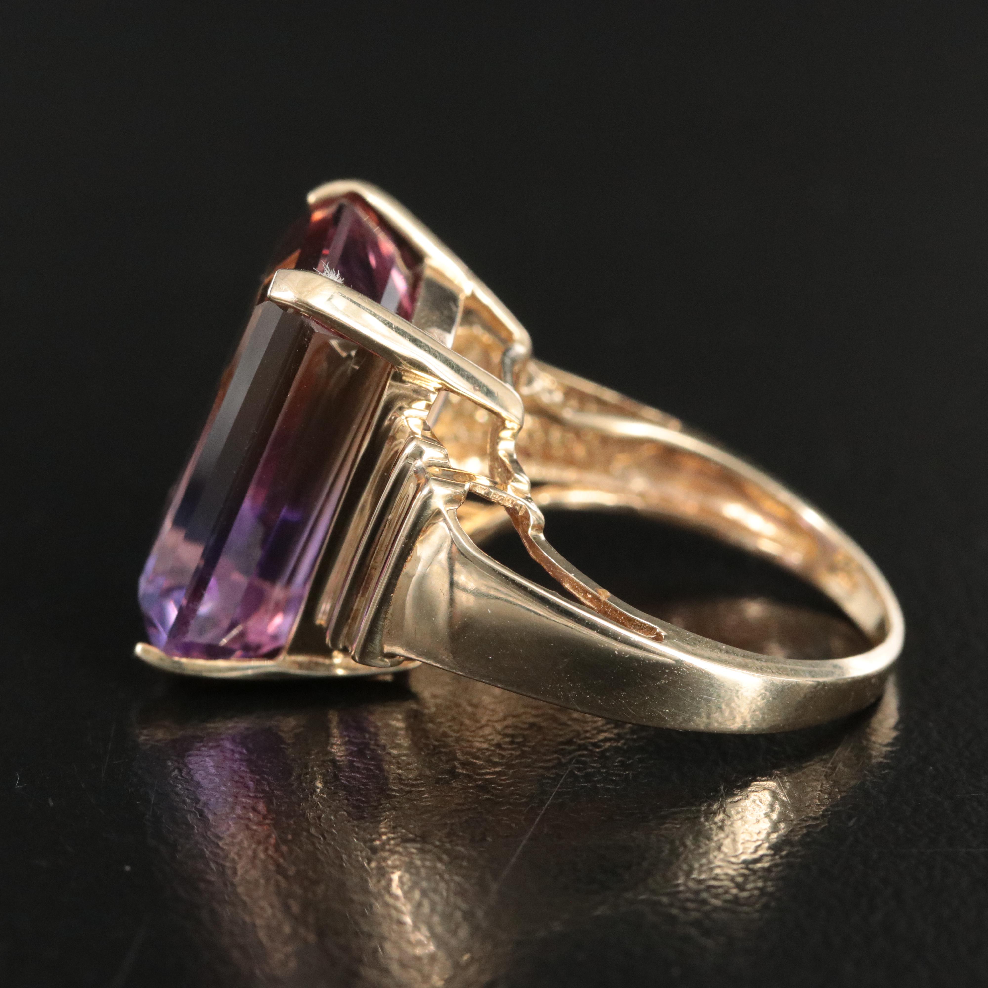 10K Ametrine Ring | EBTH