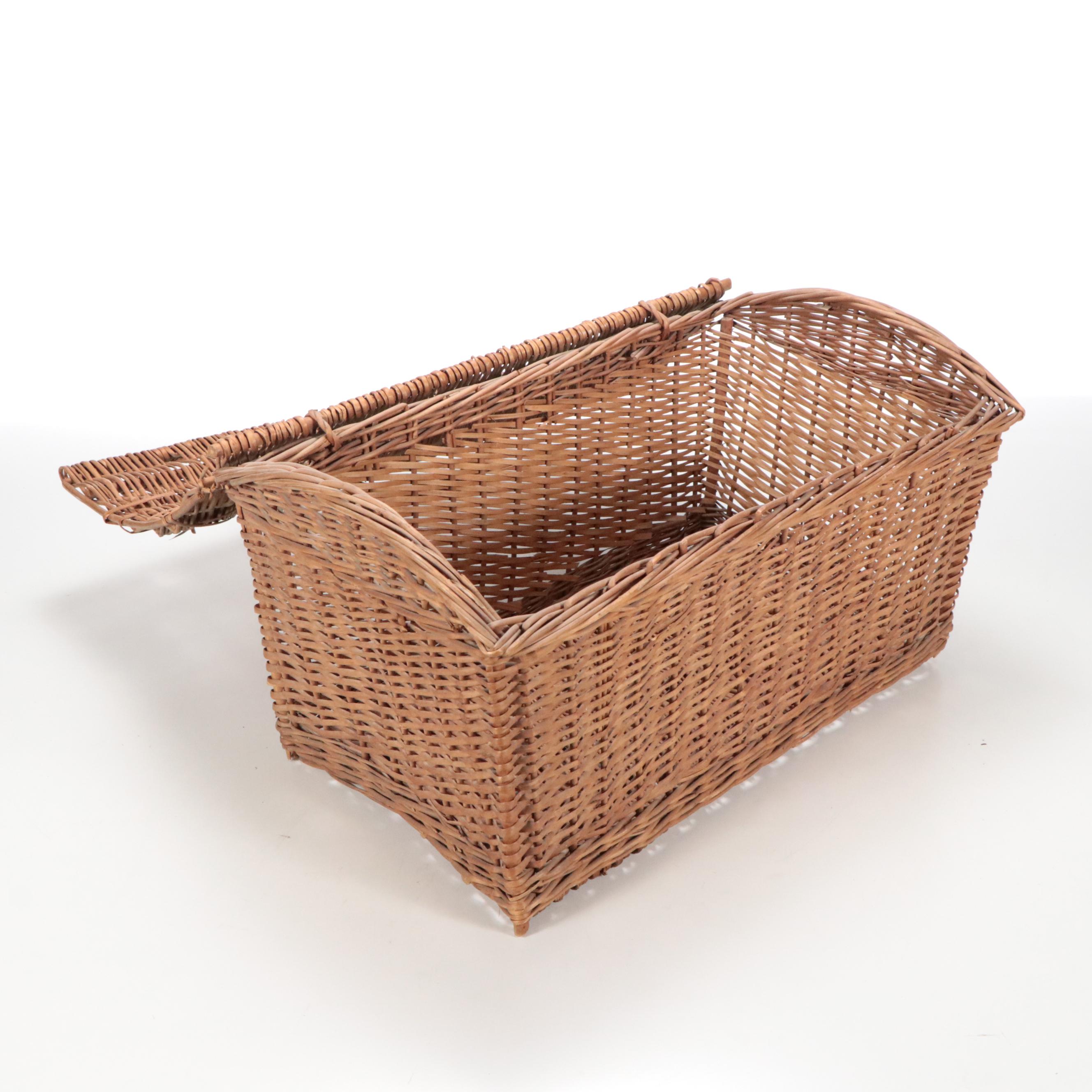 Handwoven Wicker Storage and Trough Baskets | EBTH
