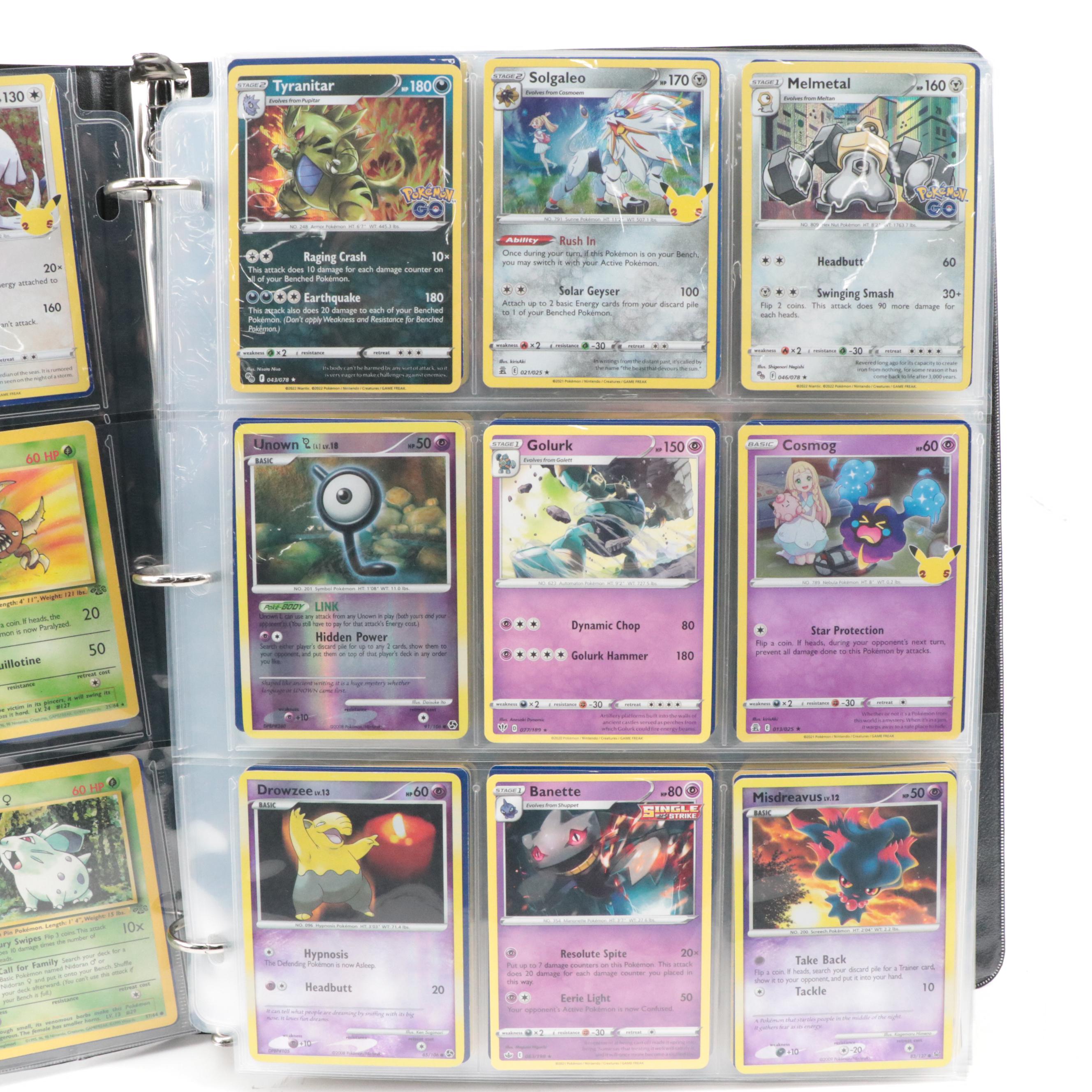 Pokémon Card Collection Featuring Holos, Basics and More, 1990s–2020s ...