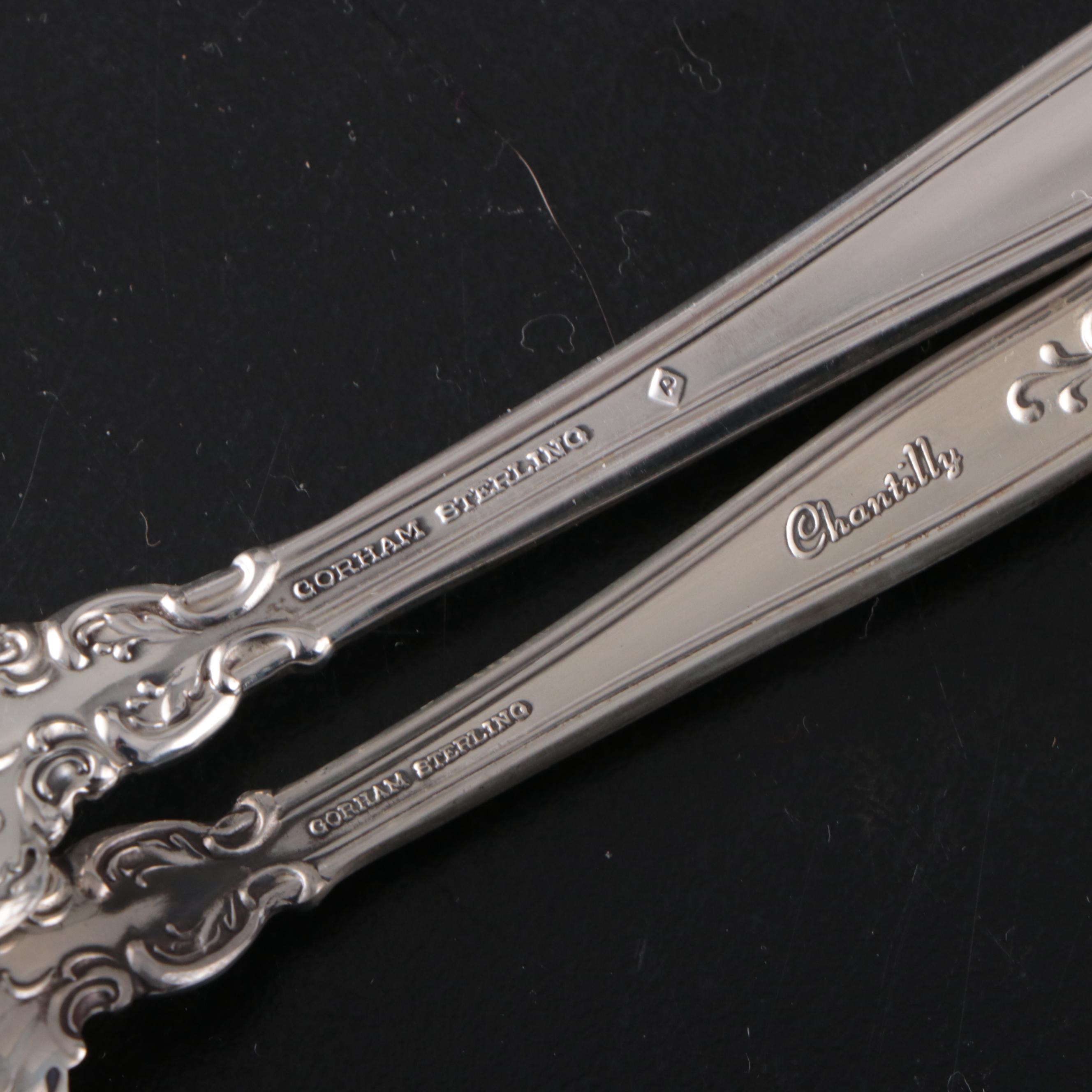 Gorham "Chantilly" Sterling Silver Flatware | Everything But The House