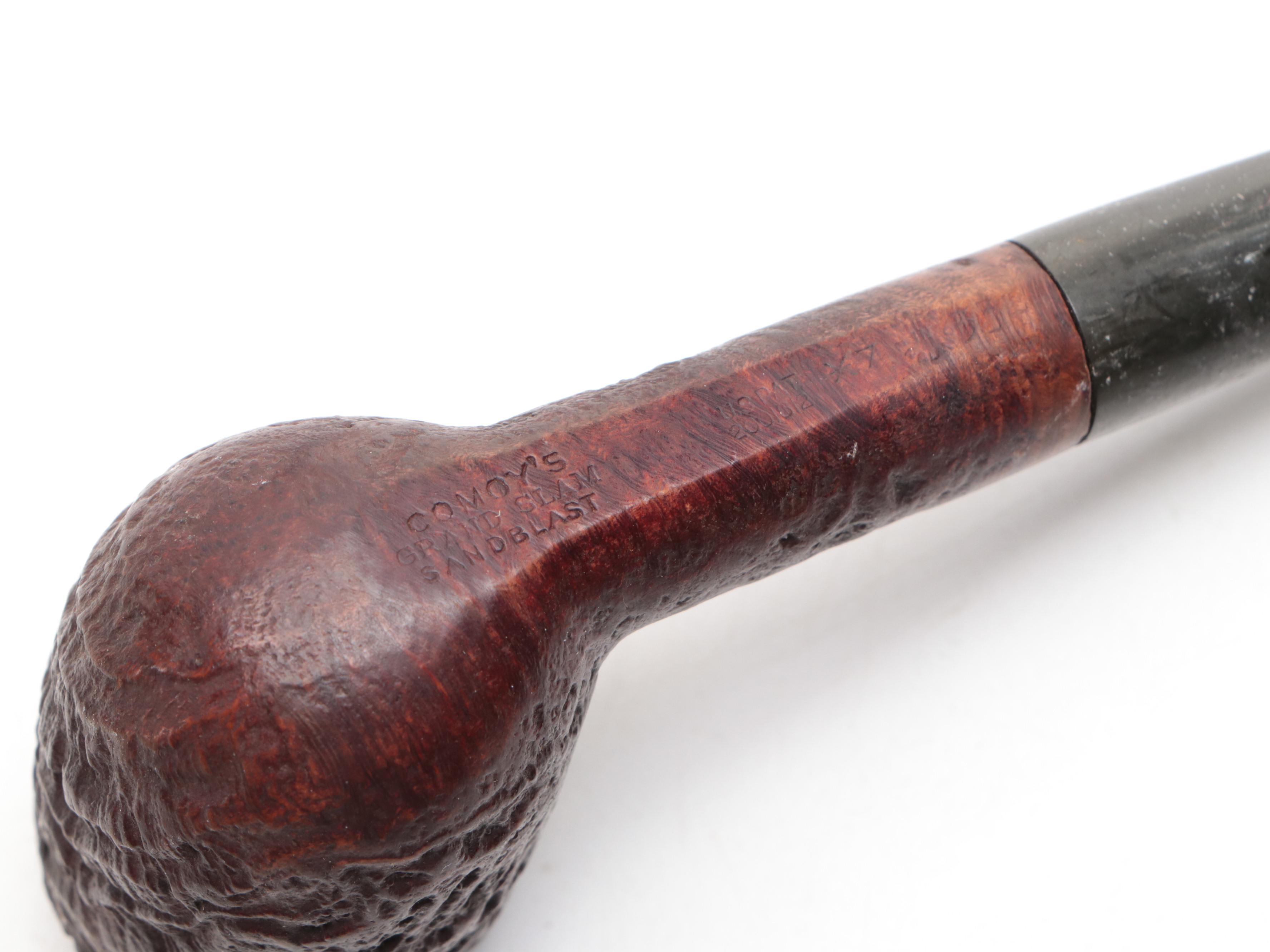 Alfred Dunhill, Sasieni & Other Tobacco Pipes, Stands, Cobalt Ceramic ...