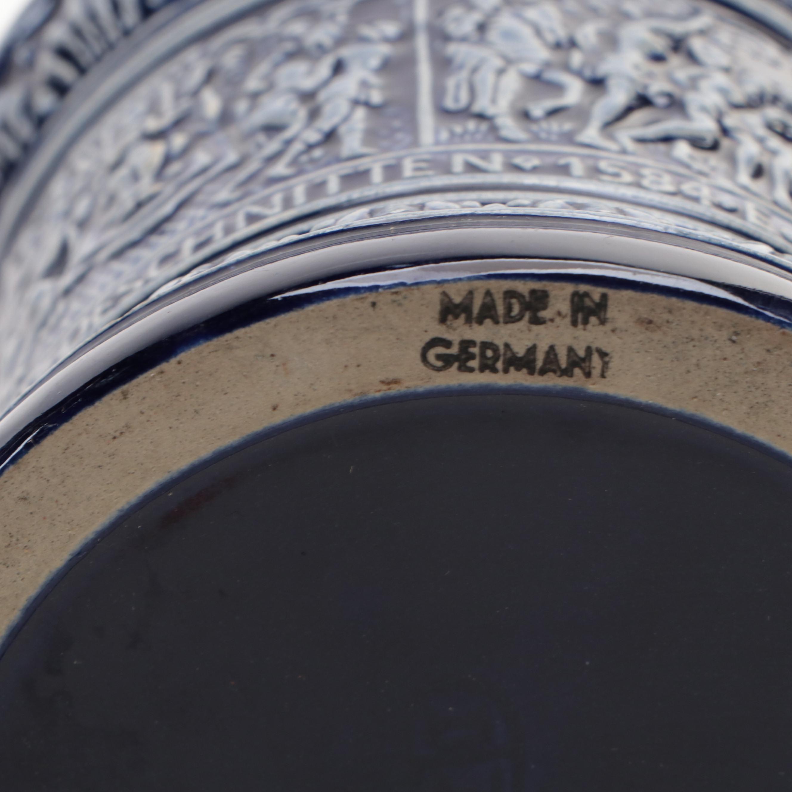 Alfred Dunhill, Sasieni & Other Tobacco Pipes, Stands, Cobalt Ceramic ...