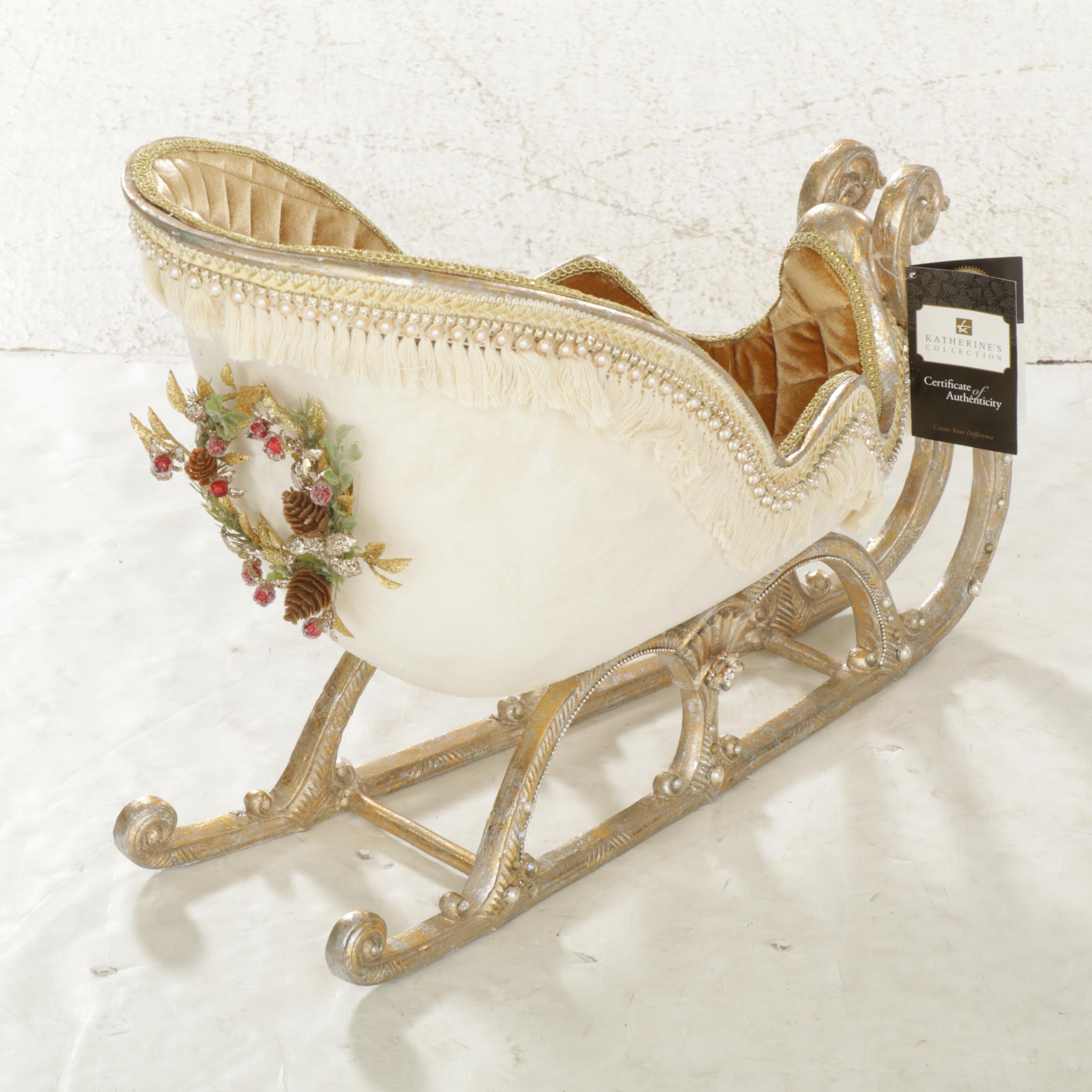 Katherine's Collections "Comfort and Joy Sleigh" | Everything But The House