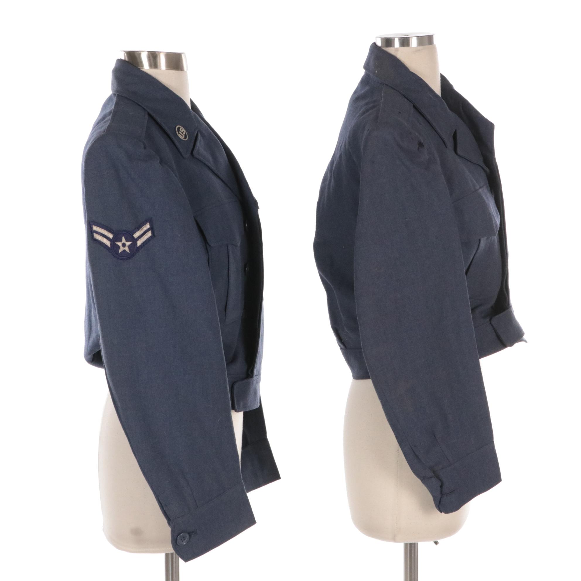 Korean War Era US Air Force Blue 84 Eisenhower Jackets | Everything But ...