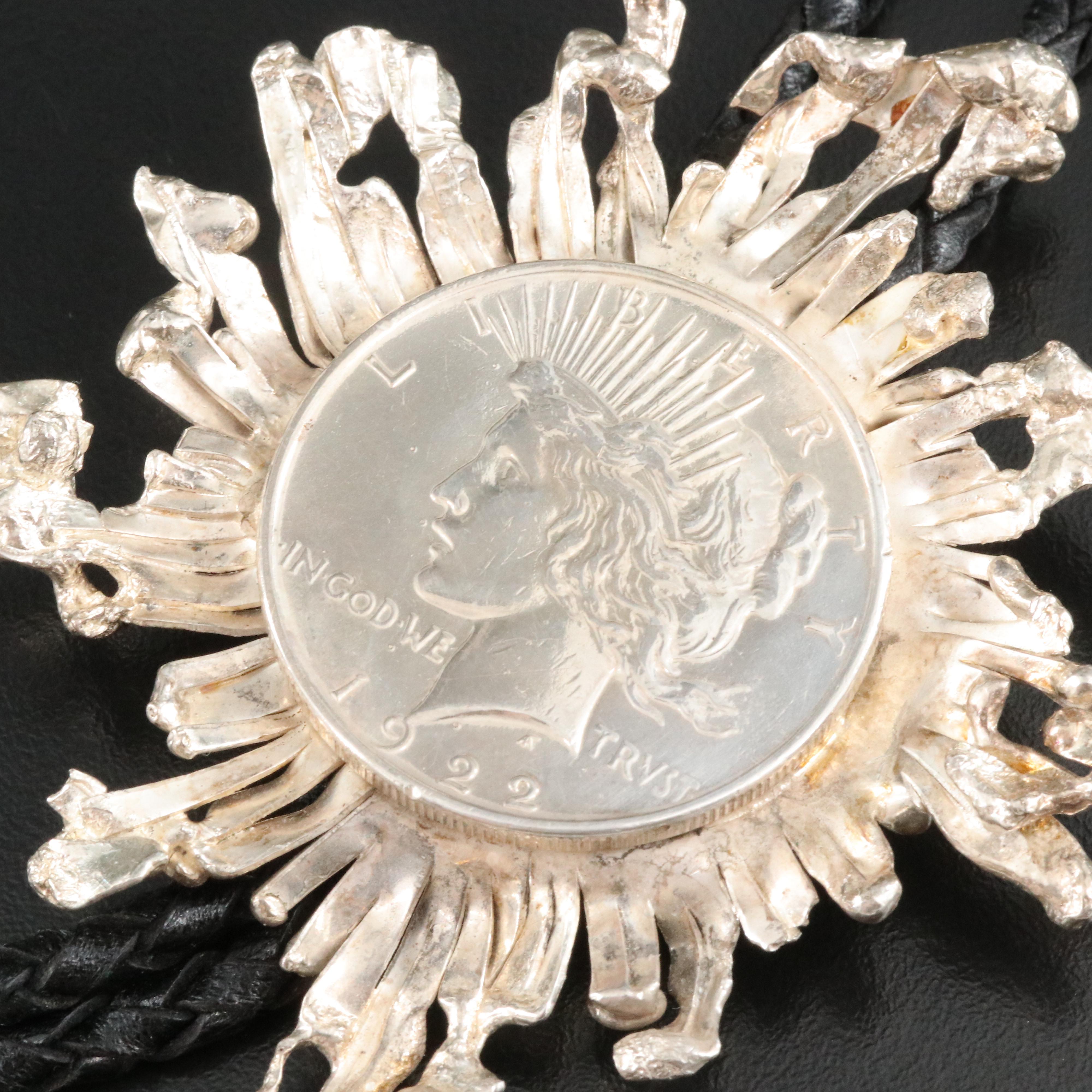 Sterling Coin Bolo Tie | Everything But The House