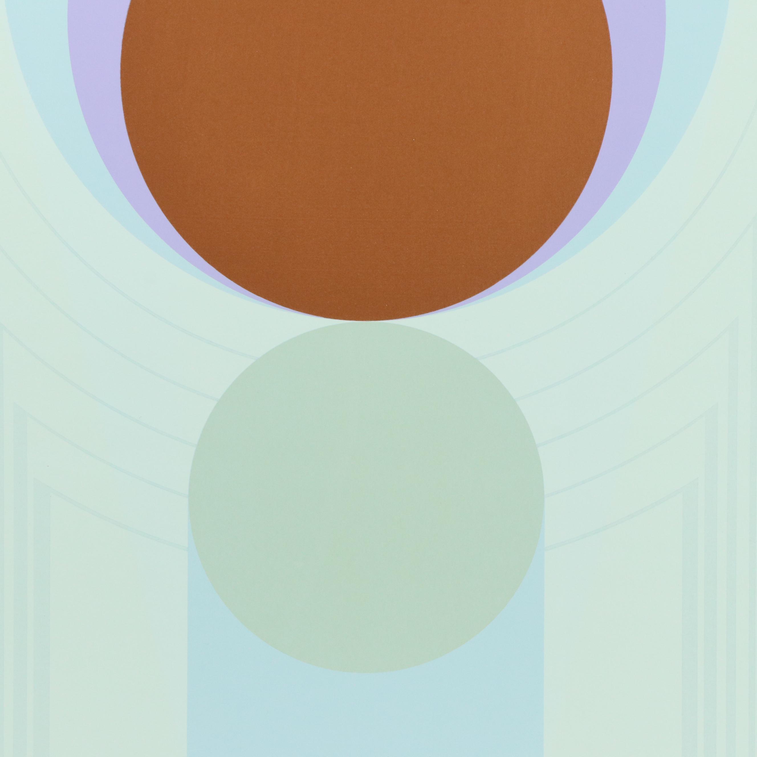 Nobuteru Shimotakahara Serigraph "Composition of Time and Space" | EBTH