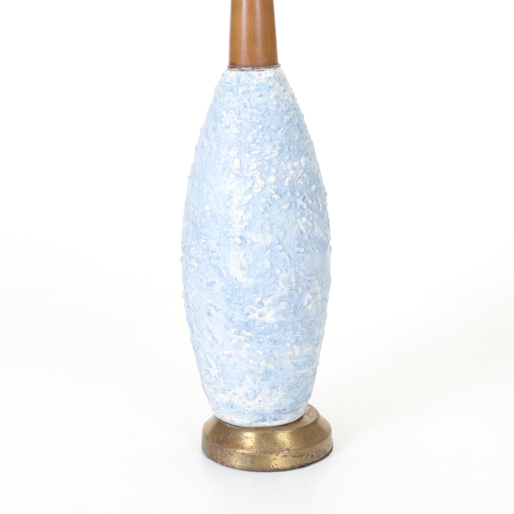 Mid Century Modern Ceramic Body Table Lamp | Everything But The House