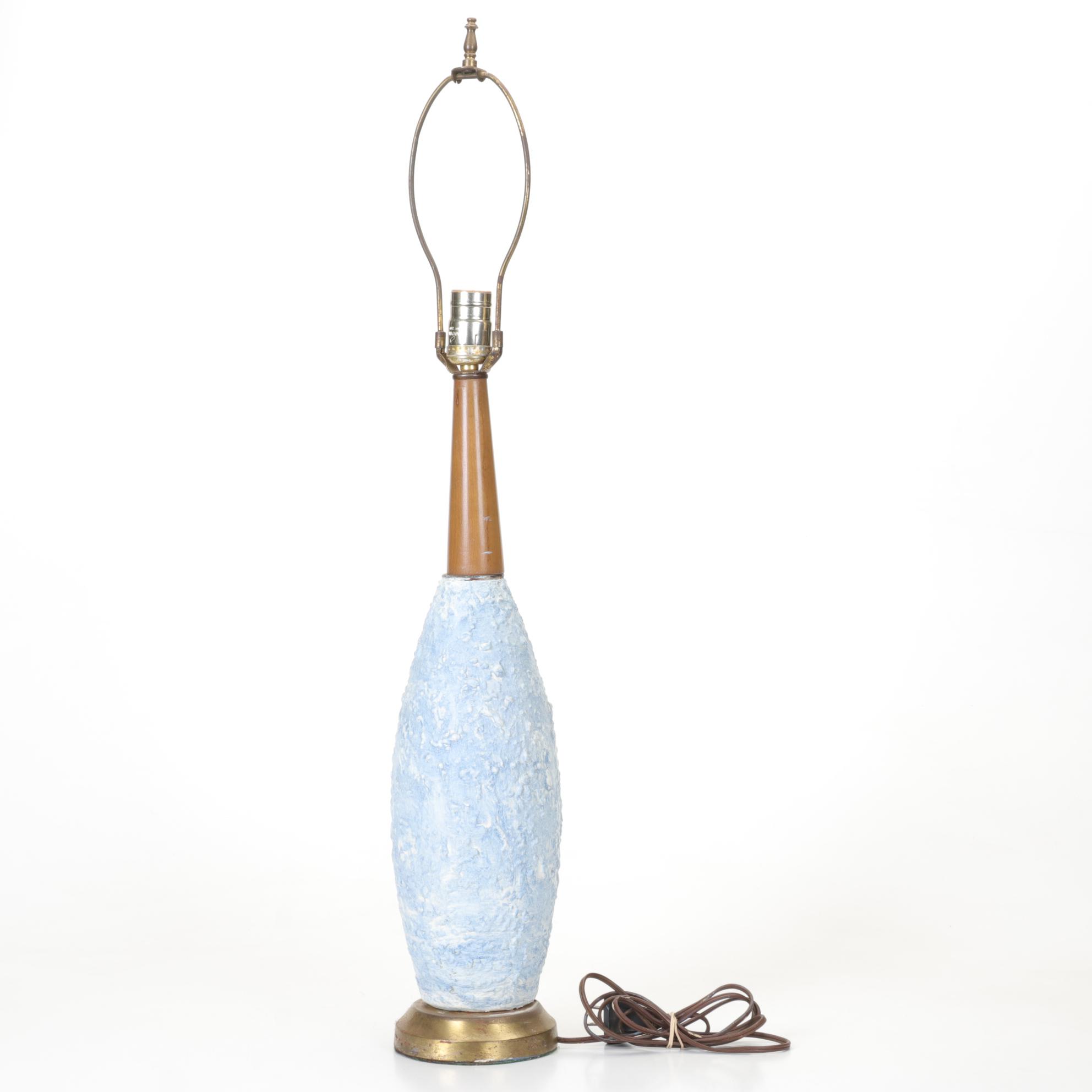 Mid Century Modern Ceramic Body Table Lamp | Everything But The House