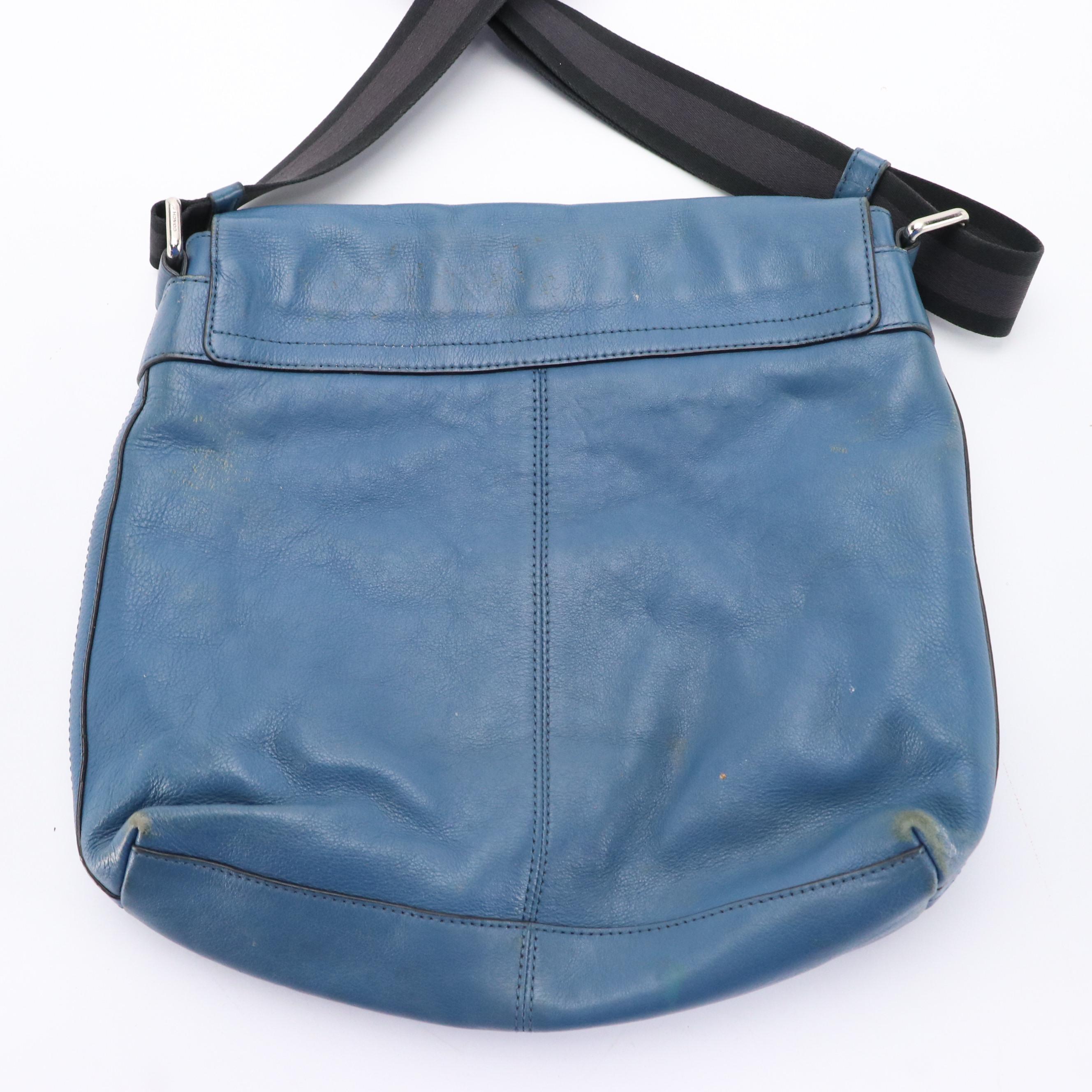 Coach Peyton Cora Dome and Front Flap Crossbody Messenger Bag in ...