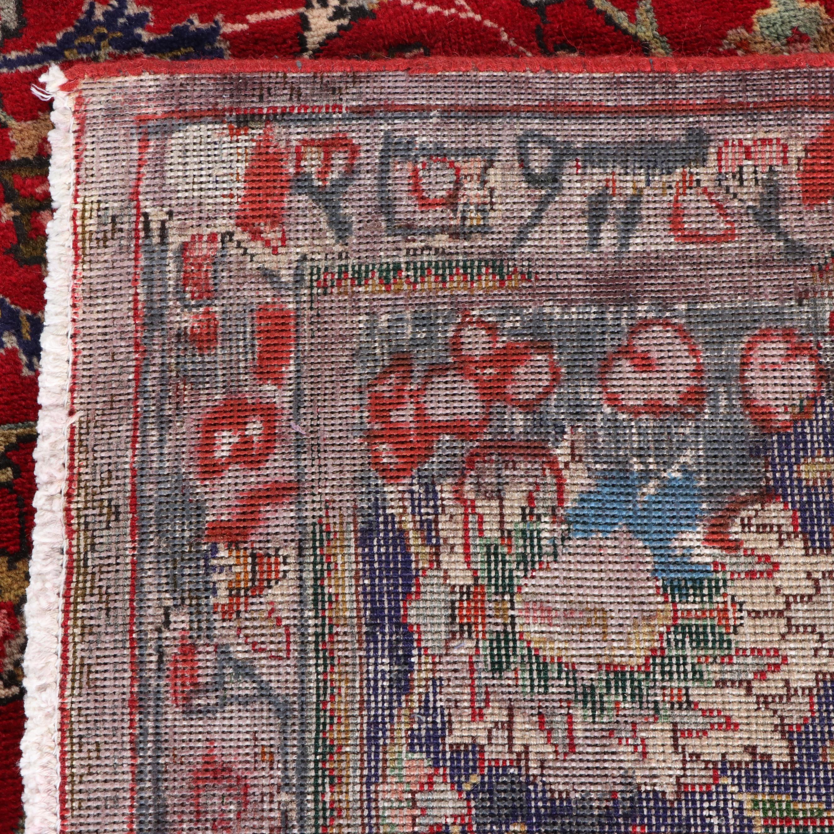 9'7 x 11'1 Hand-Knotted Indo-Persian Tabriz Area Rug | EBTH