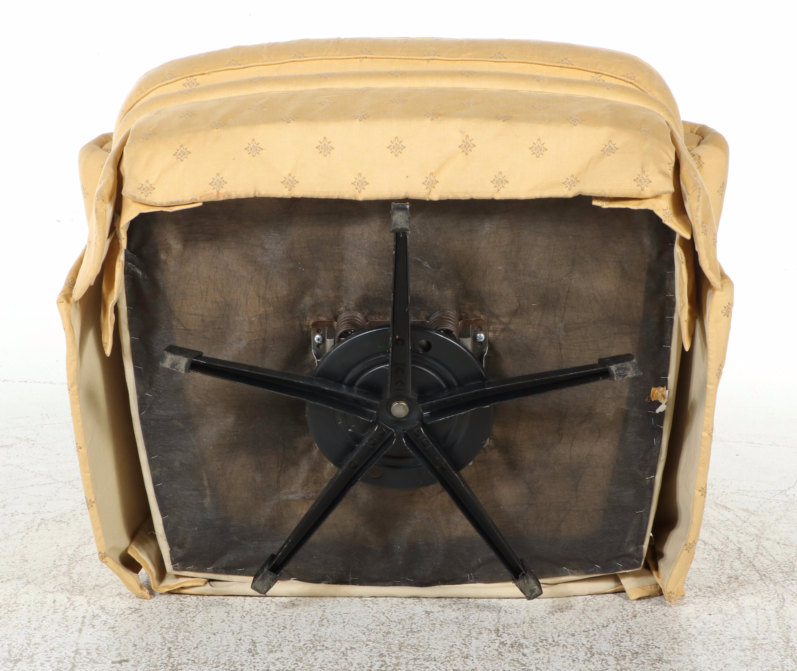 Jessica Charles Custom-Upholstered Swivel-Rocker | Everything But The House