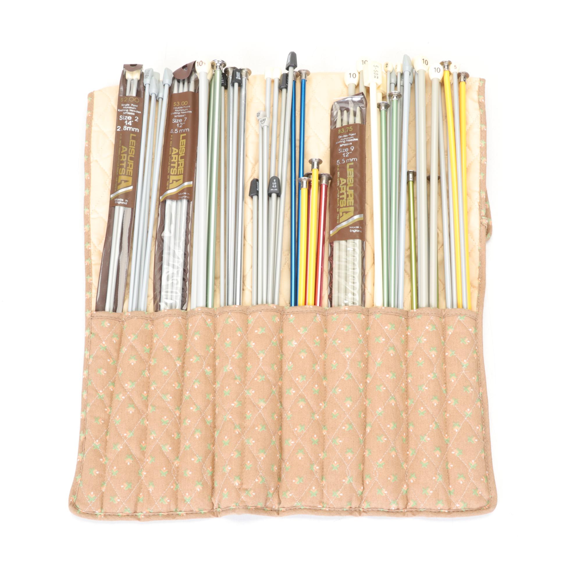 Crochet Hook Collection with Cloth Case | EBTH
