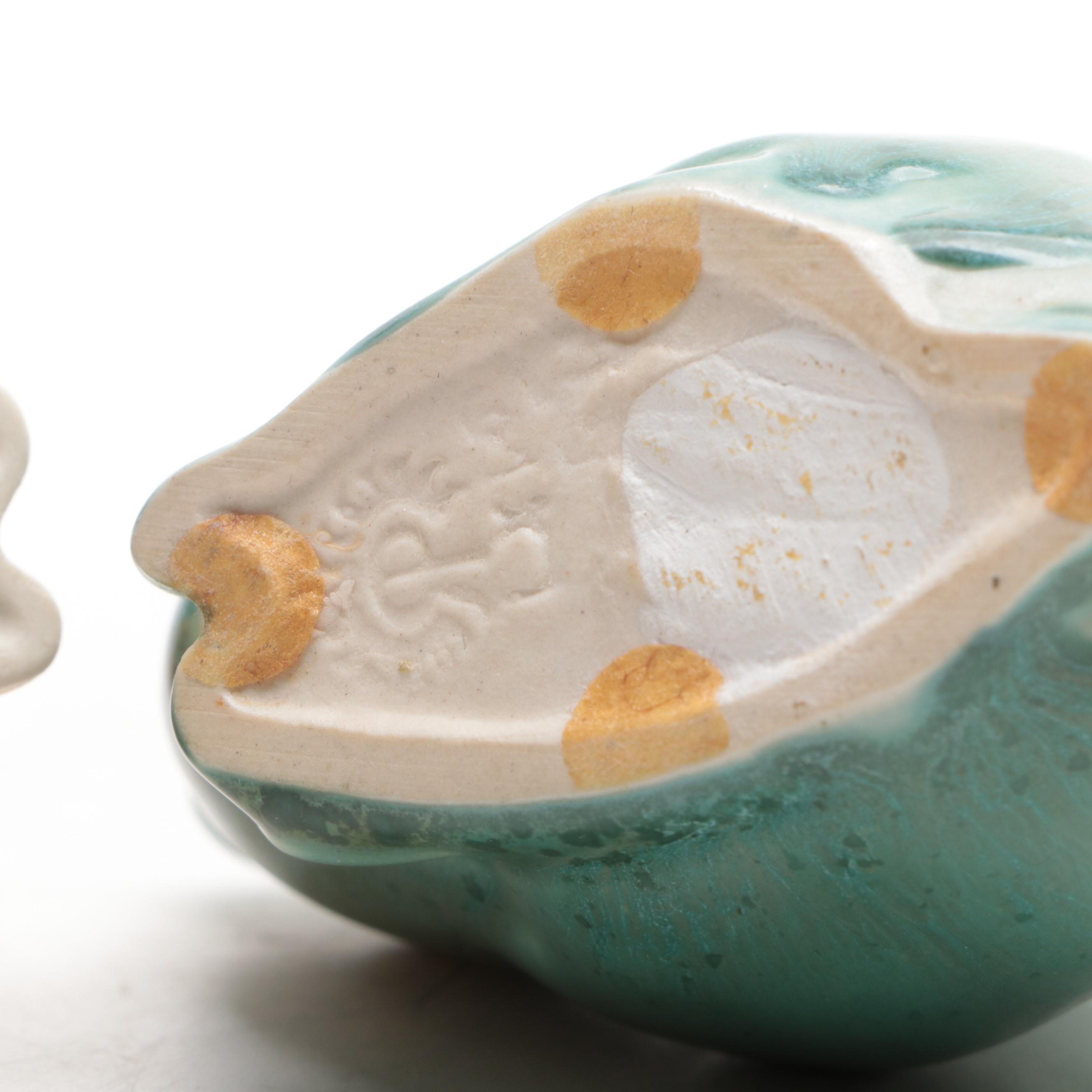Rookwood Pottery Rabbit Paperweights, 1966 and 2013 | Everything But ...