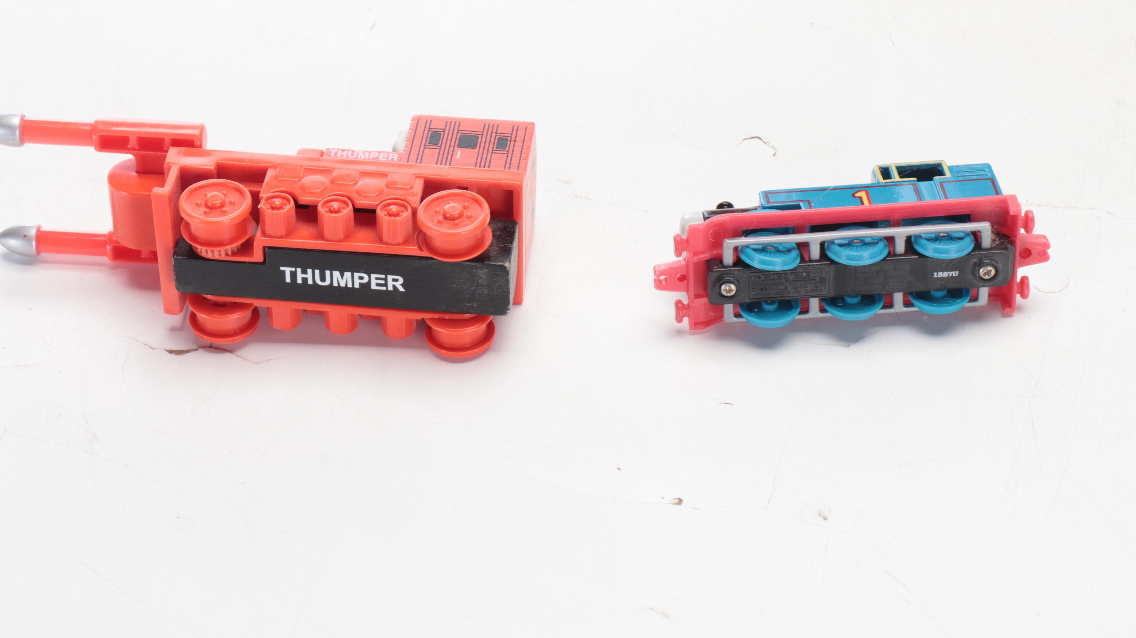 Ertl Thomas the Tank Engine Toys, Wooden Track and Buildings with ...