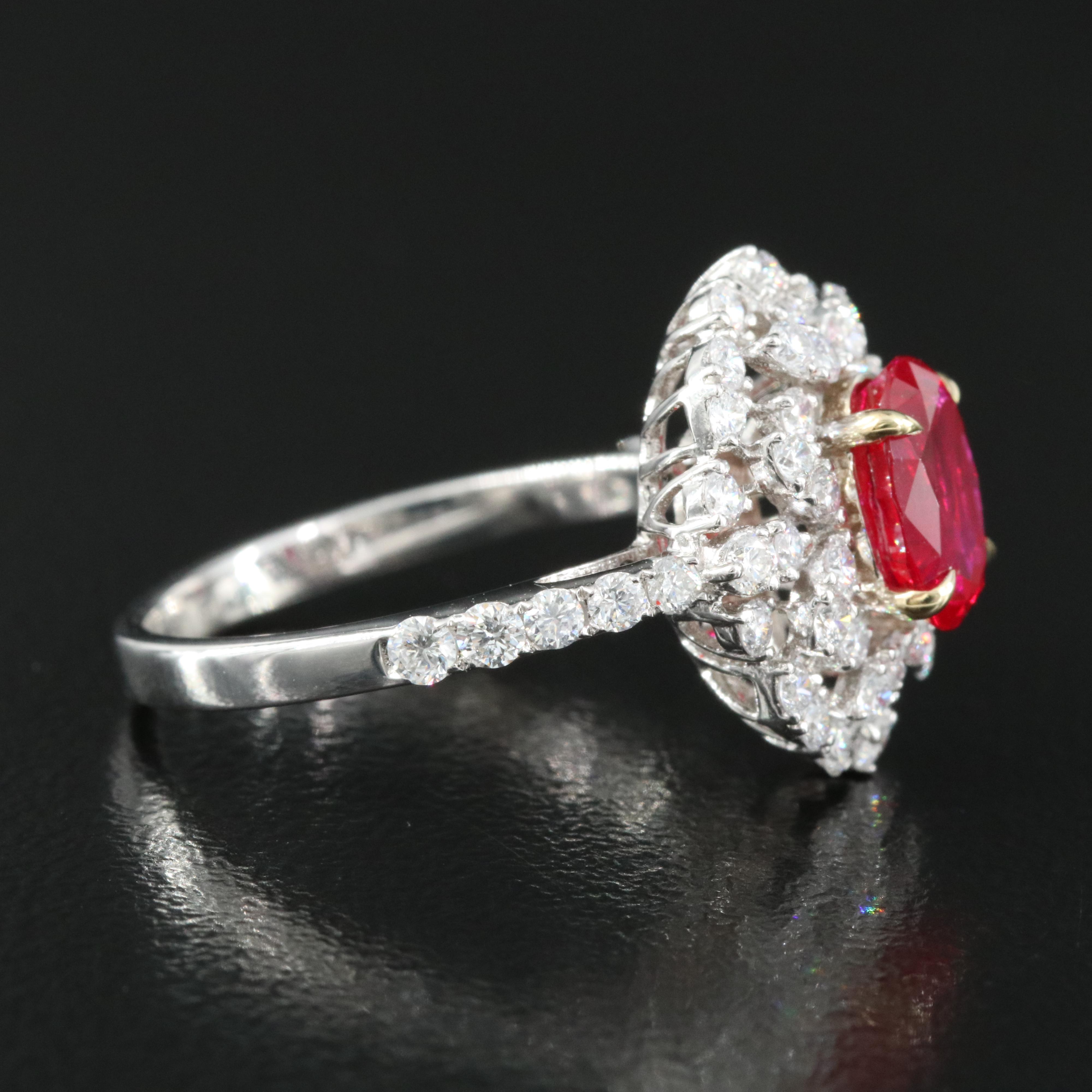 18K Ruby and Diamond Ring | EBTH
