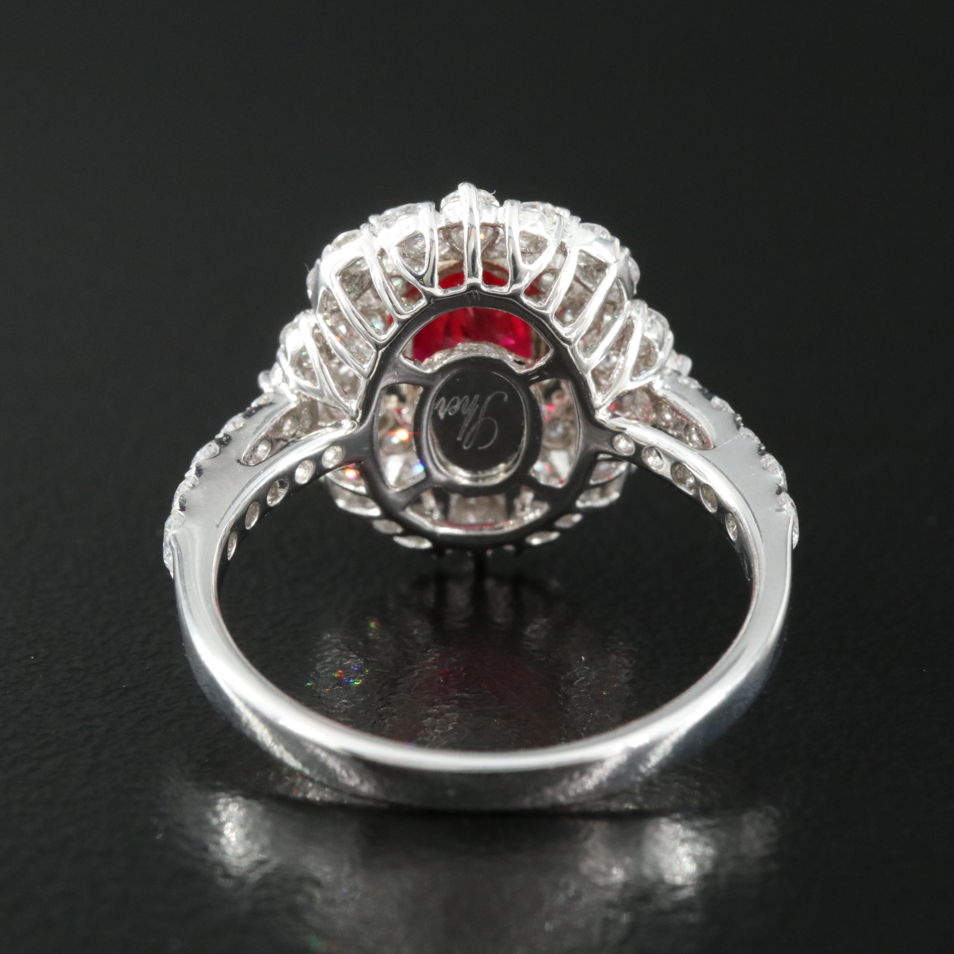 18K Ruby and Diamond Ring | EBTH
