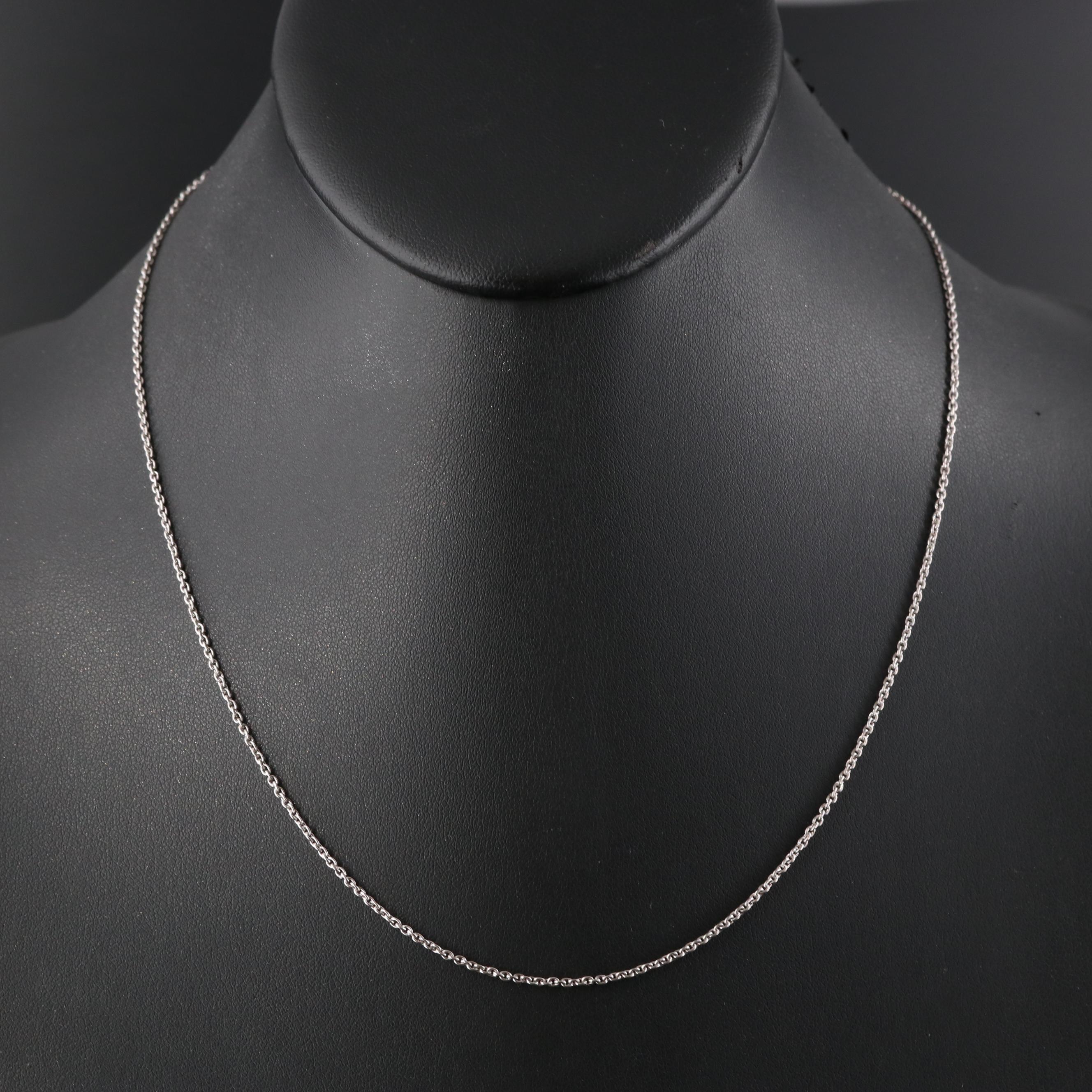 Harry Winston Platinum Cable Chain | EBTH