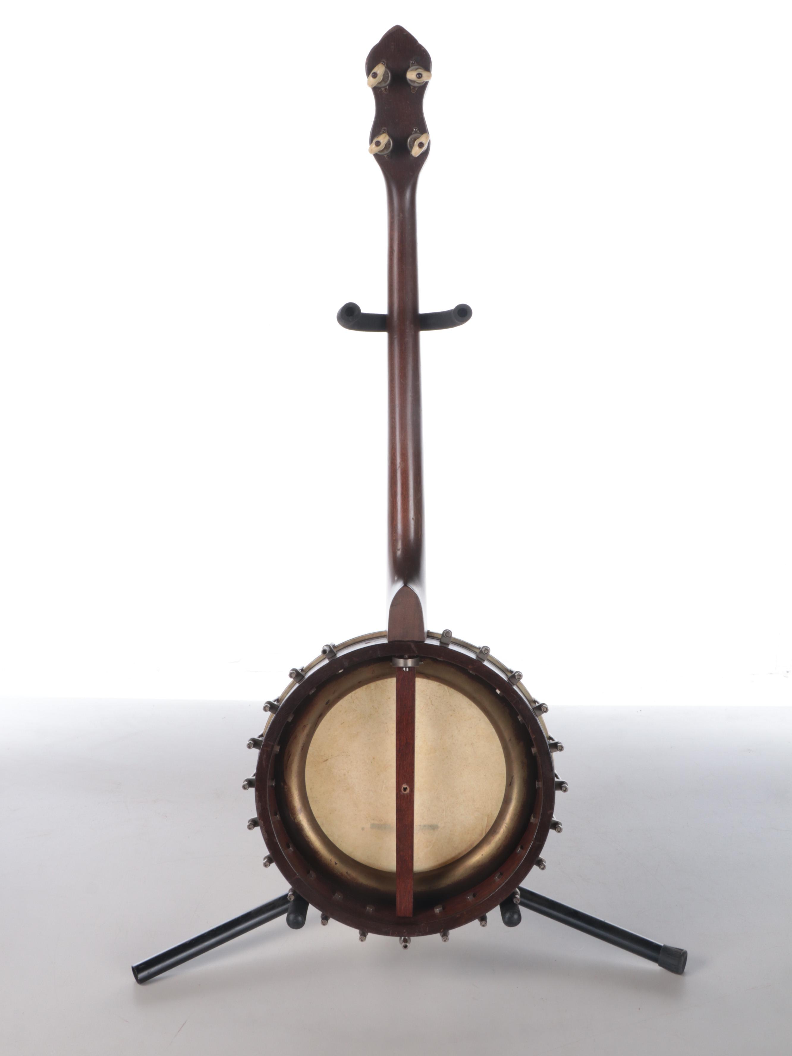 Four String Banjo with Hard Shell Case | EBTH