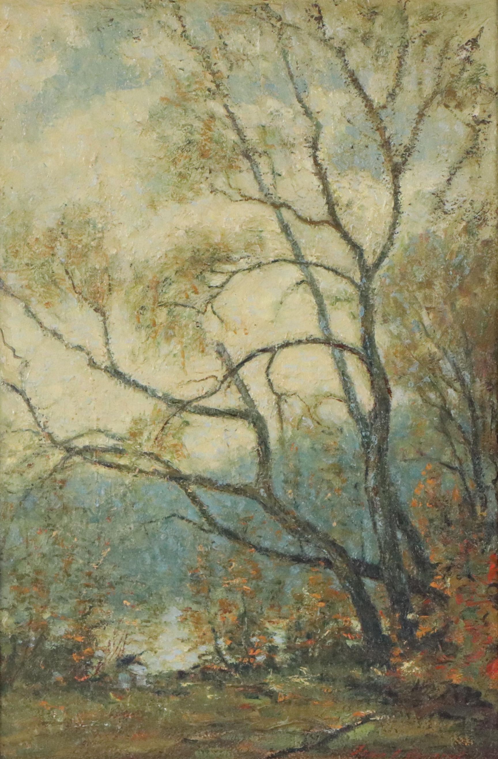 American Impressionist Landscape Painting, Early 20th Century | EBTH