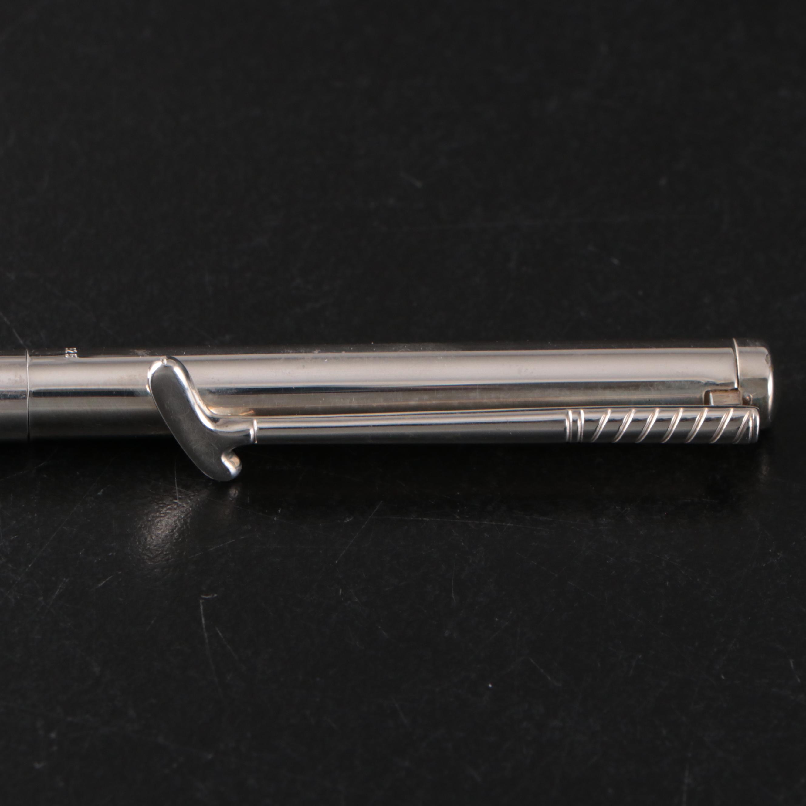Tiffany & Co. Sterling Silver Putter-Clip Ballpoint Pen | Everything ...