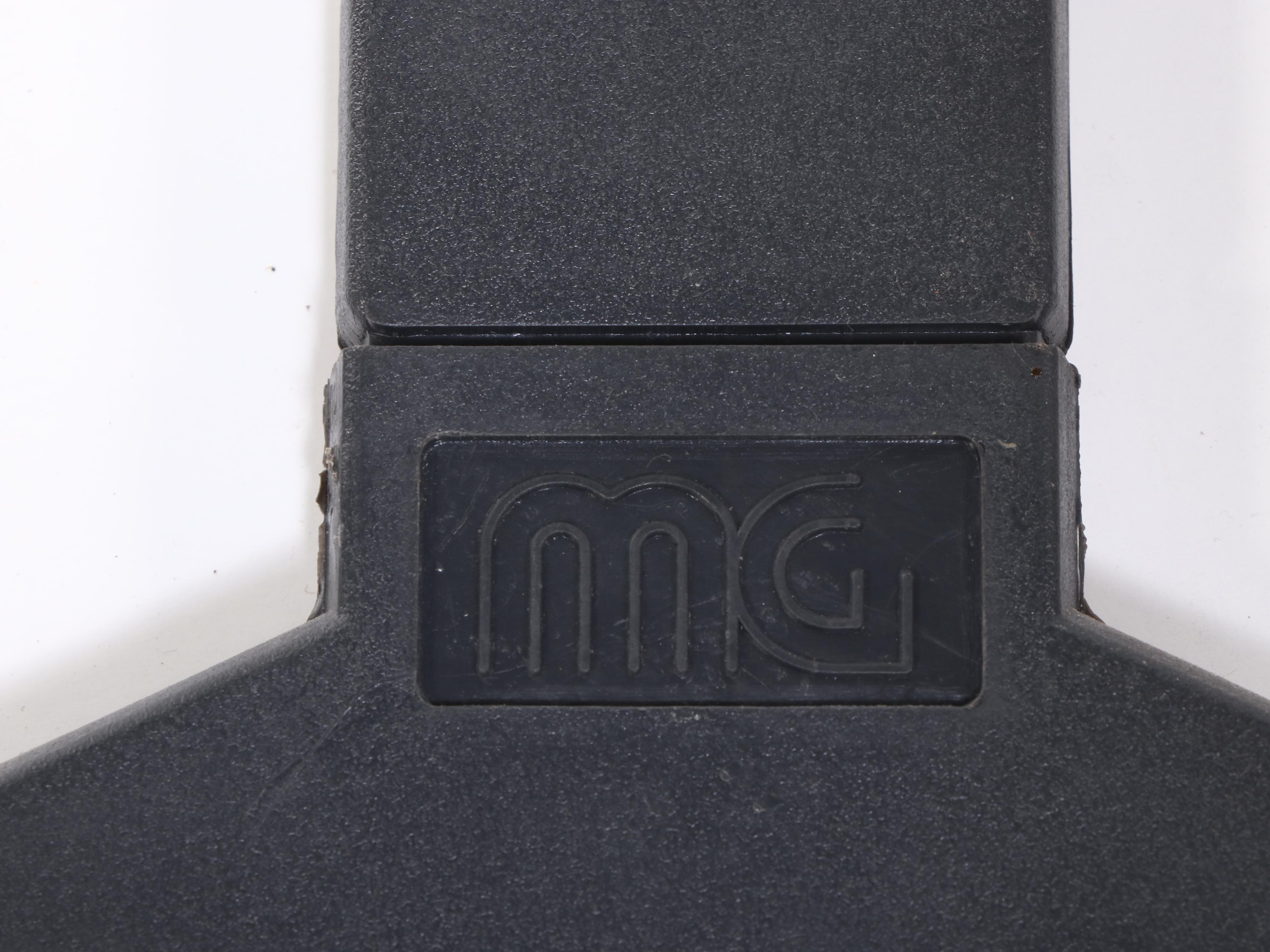 Pair of Magnuson Group Metal Coat Racks with Mesh Shelf | EBTH