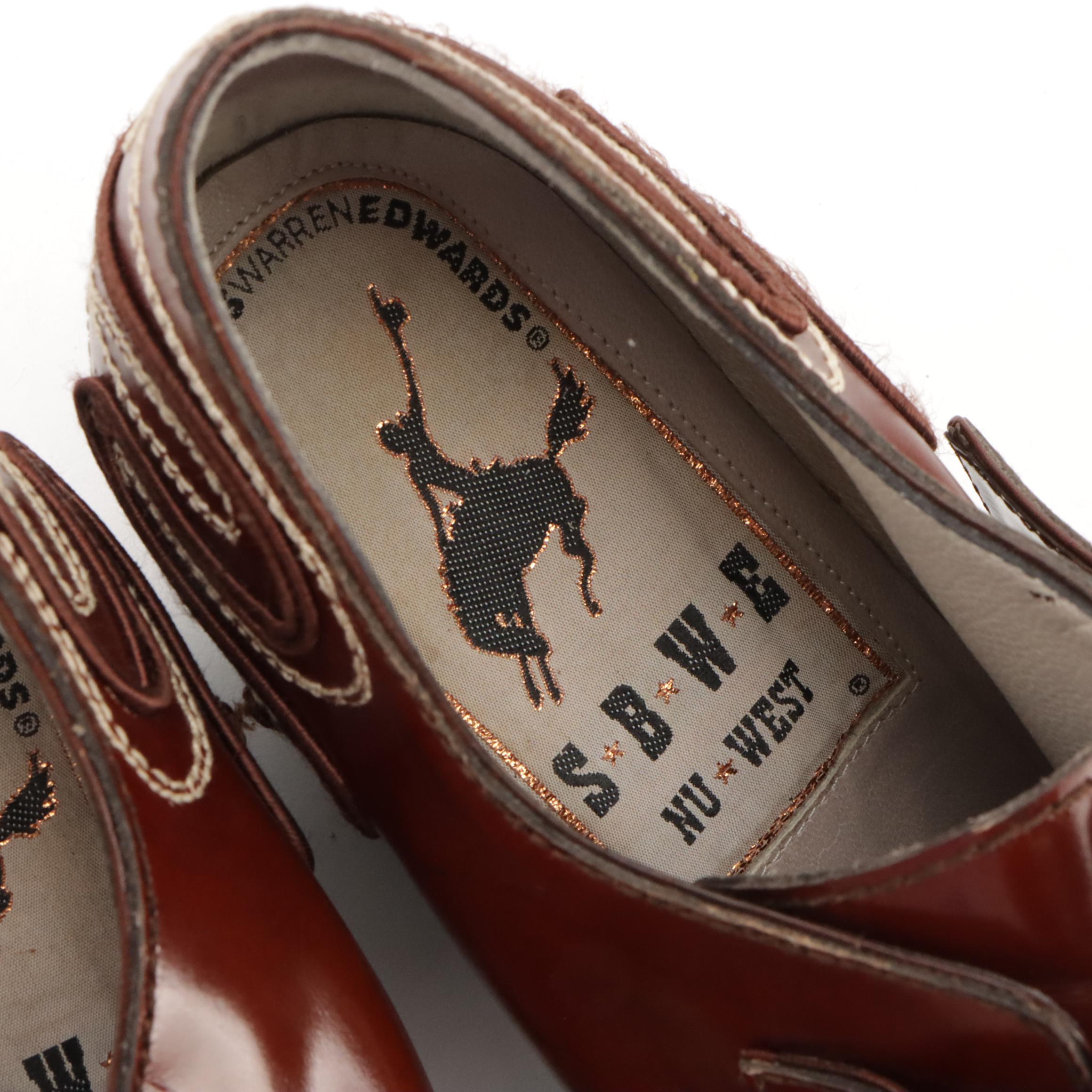 Susan Bennis/Warren Edwards Embellished Leather Shoes with Boxes | EBTH