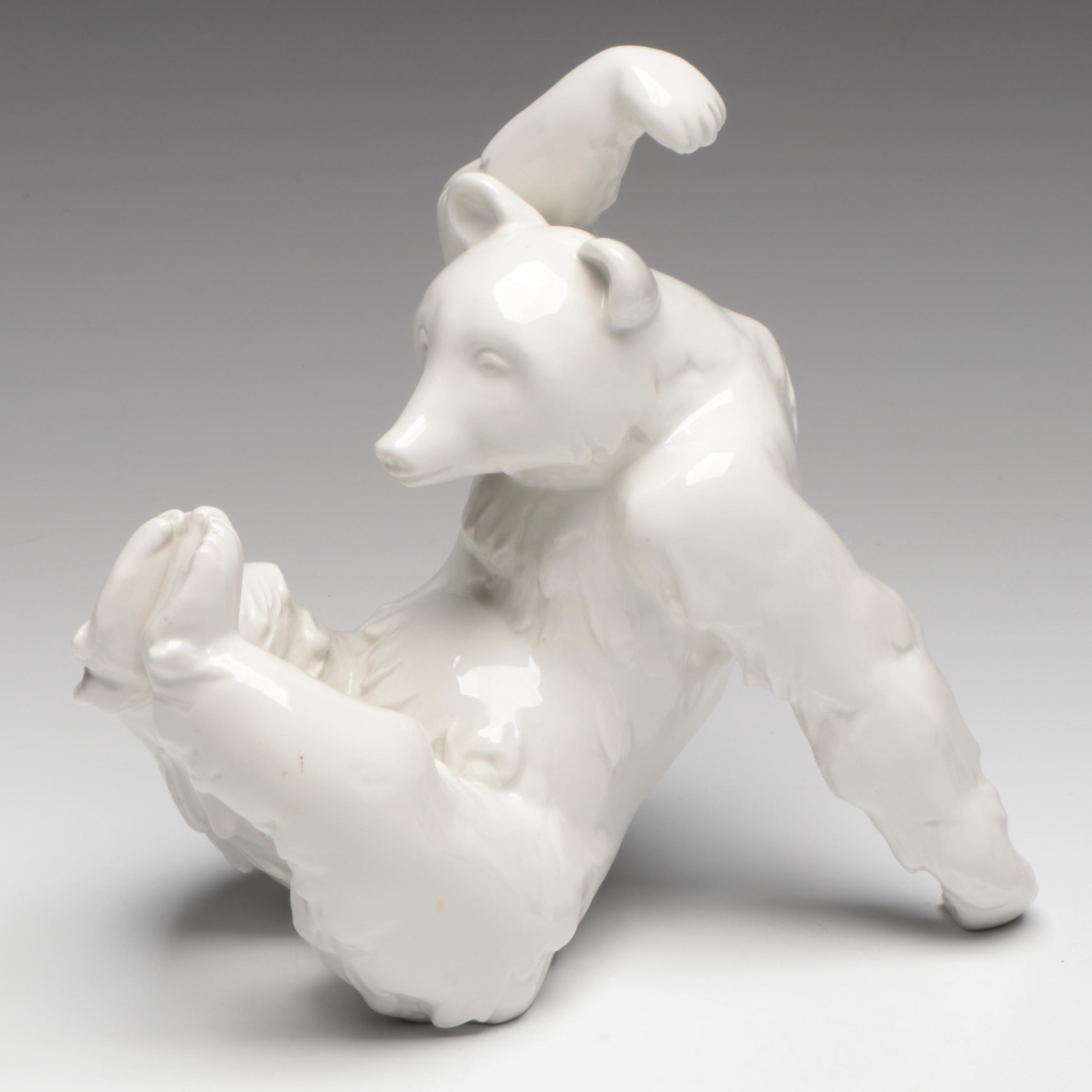 Rosenthal and KPM Porcelain Bear Figurines, 20th Century | EBTH