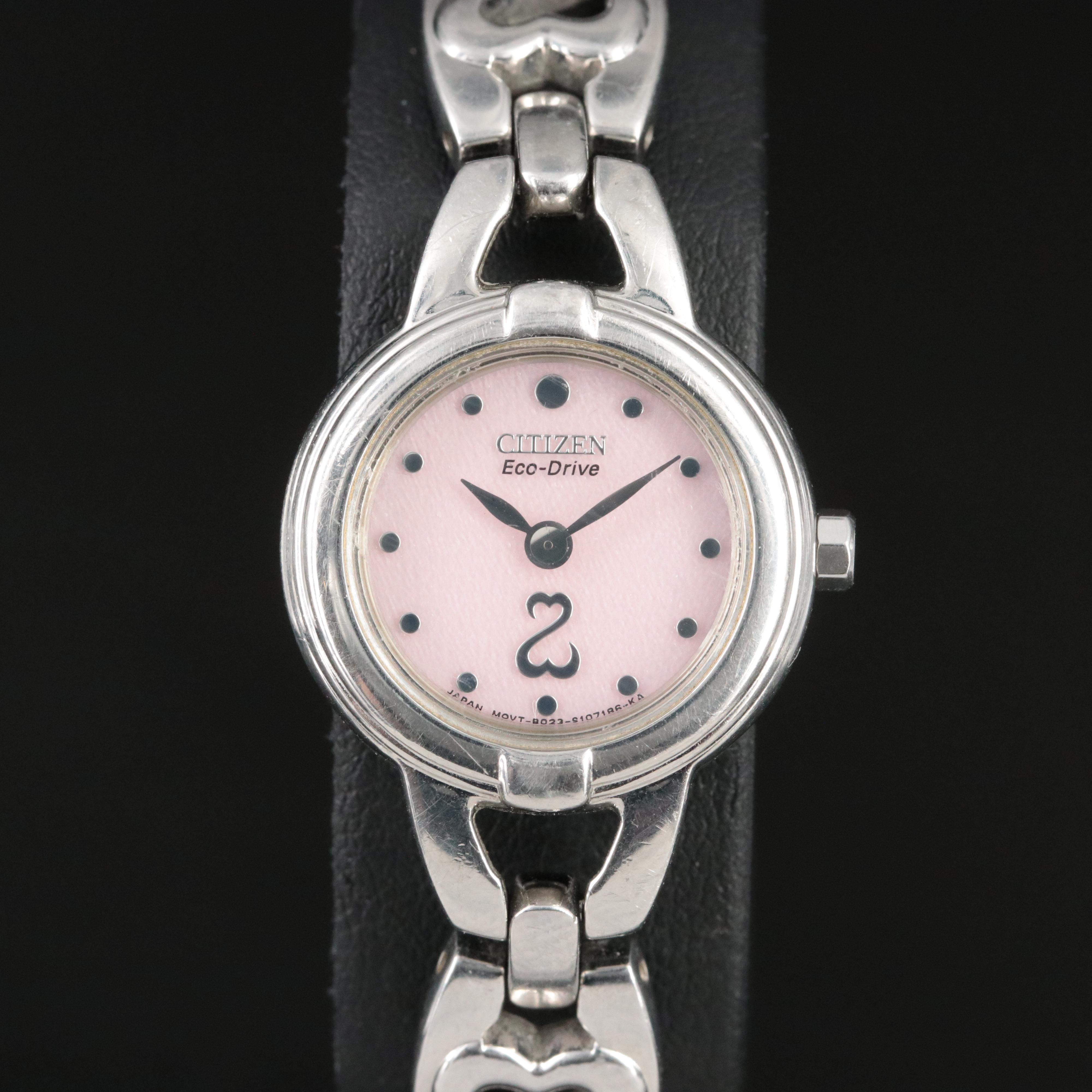 Citizen Pink Dial Eco-Drive Watch | Everything But The House