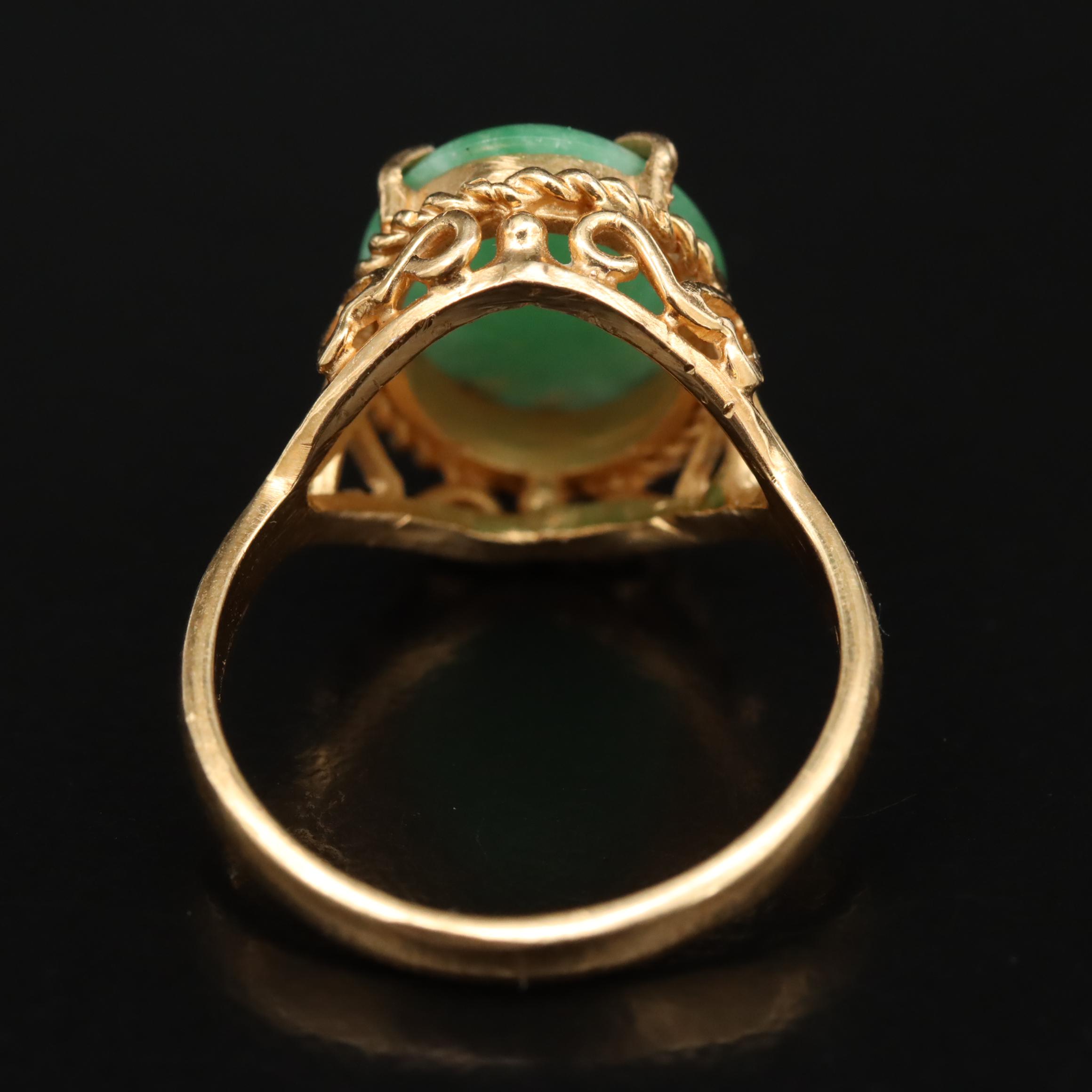 18K Jadeite Ring | EBTH