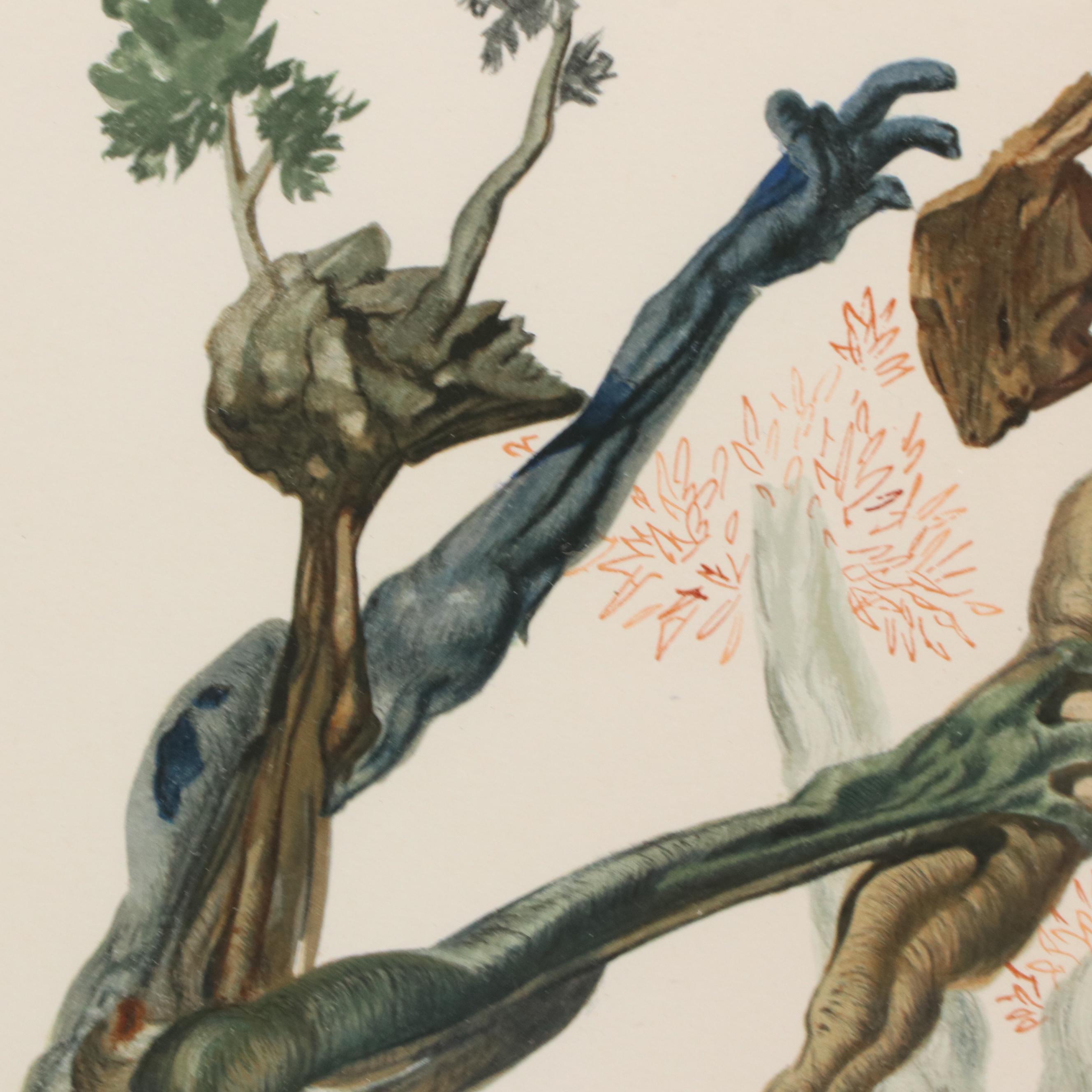 Salvador Dalí Wood Engraving "La forêt des suicidés" | EBTH