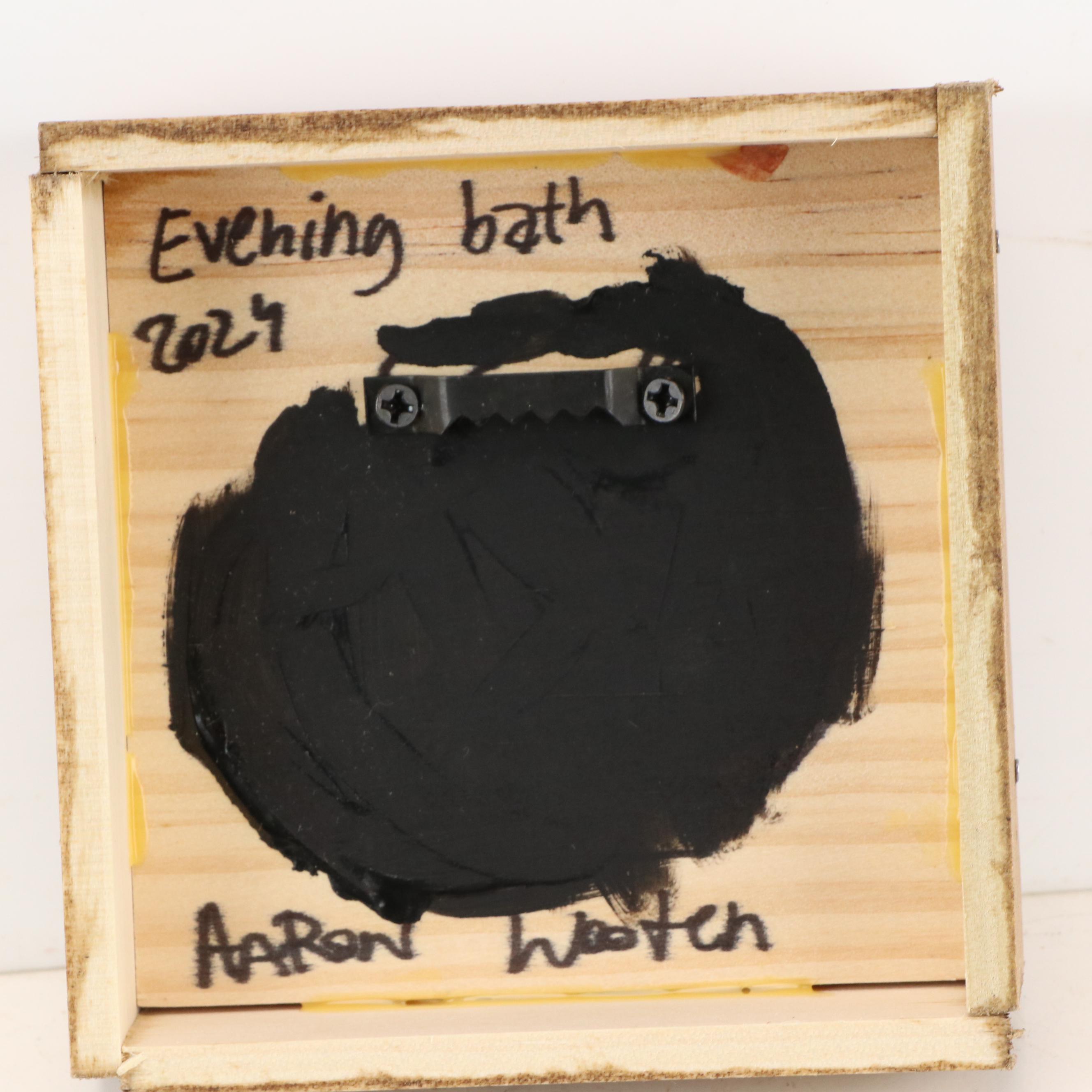 Aaron Wooten Stylized Acrylic Painting "Evening Bath," 2024 | EBTH