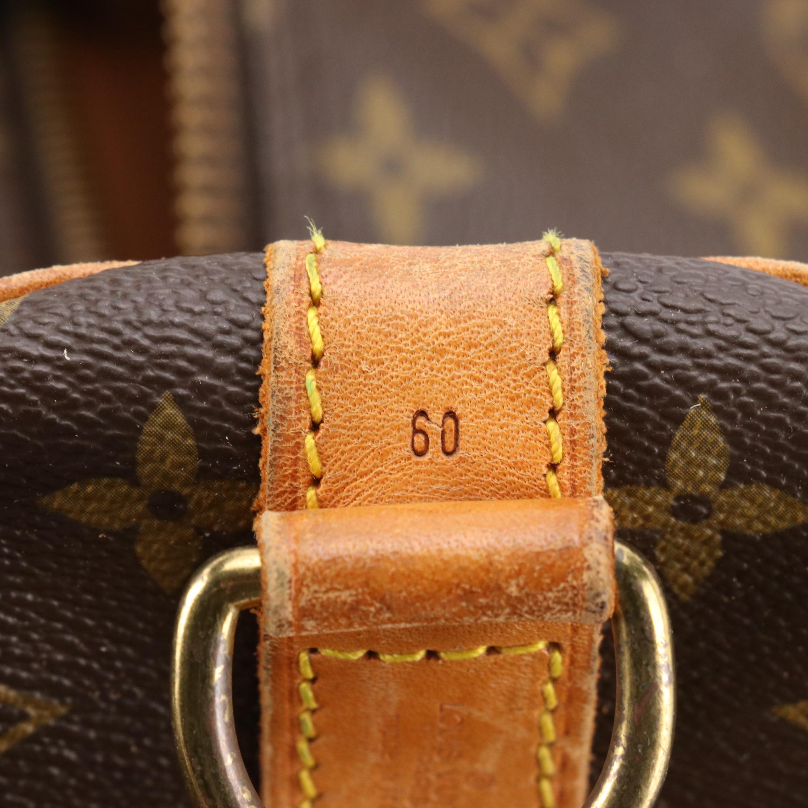 Louis Vuitton Keepall 50 Bandoulier in Monogram Coated Canvas and ...