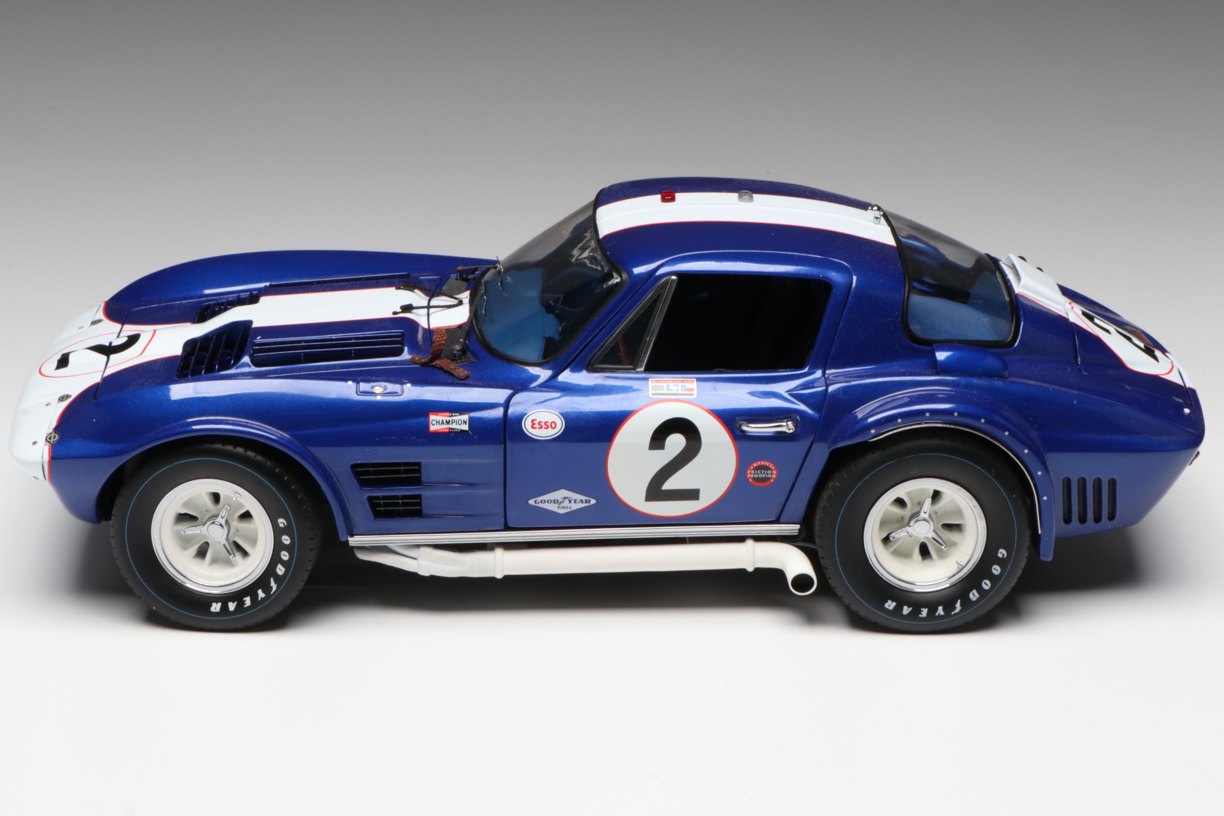 Exoto "1964 Corvette Grand Sport Coupe" Sebring 12 Hours Diecast Model ...