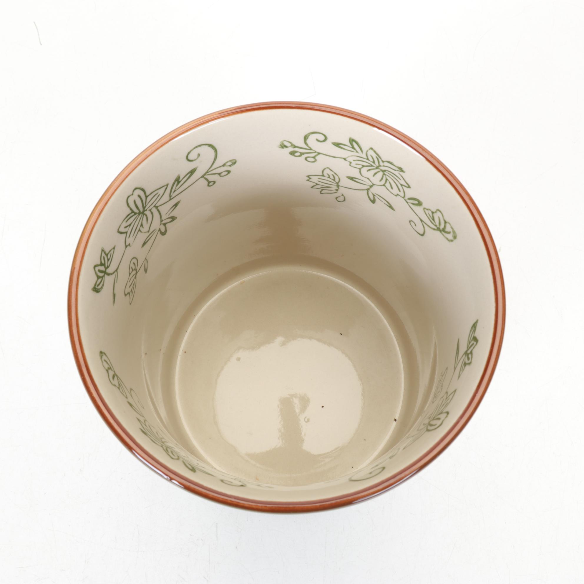 Temp-Tations by Tara "Floral Lace Green" Kitchen Canister Set ...