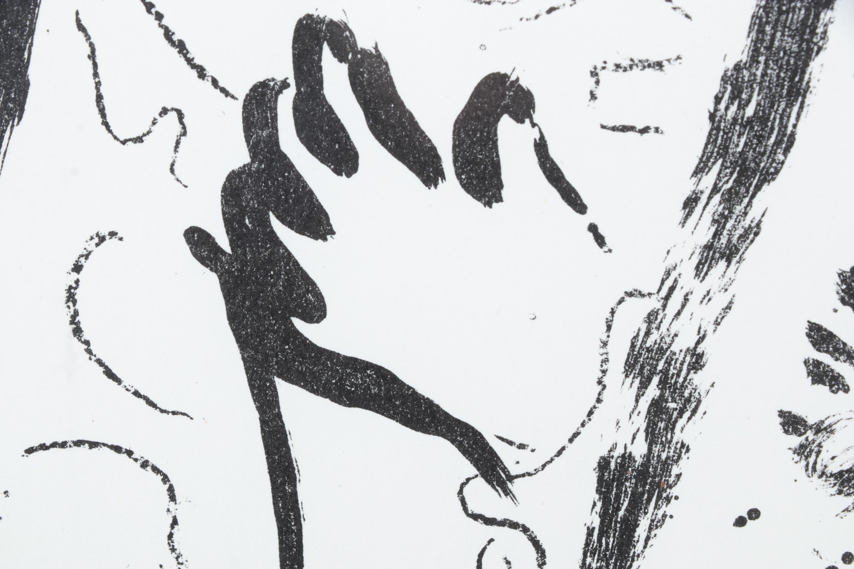 Marc Chagall Lithograph "Devant le Tableau," 1963 | EBTH